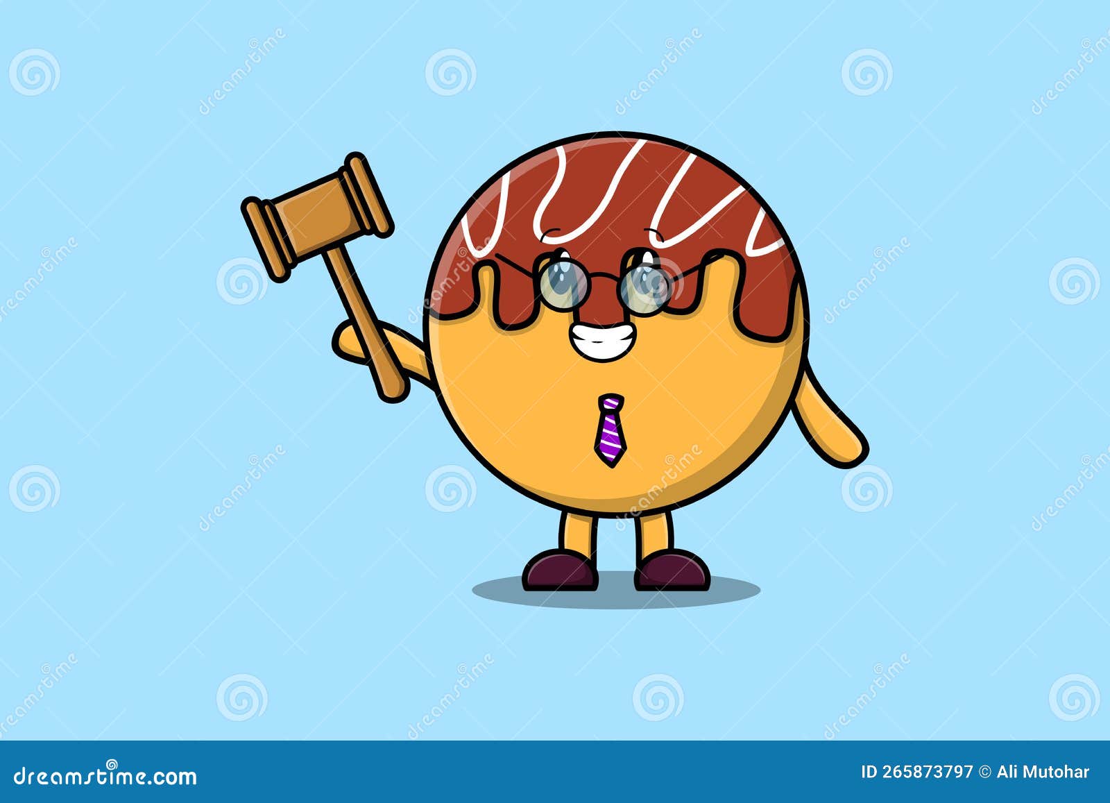 Mayonnaise Judge Holds Gavel. Character Vector | CartoonDealer.com ... Mayonnaise Judge Holds Gavel. Character Vector | CartoonDealer.com ...