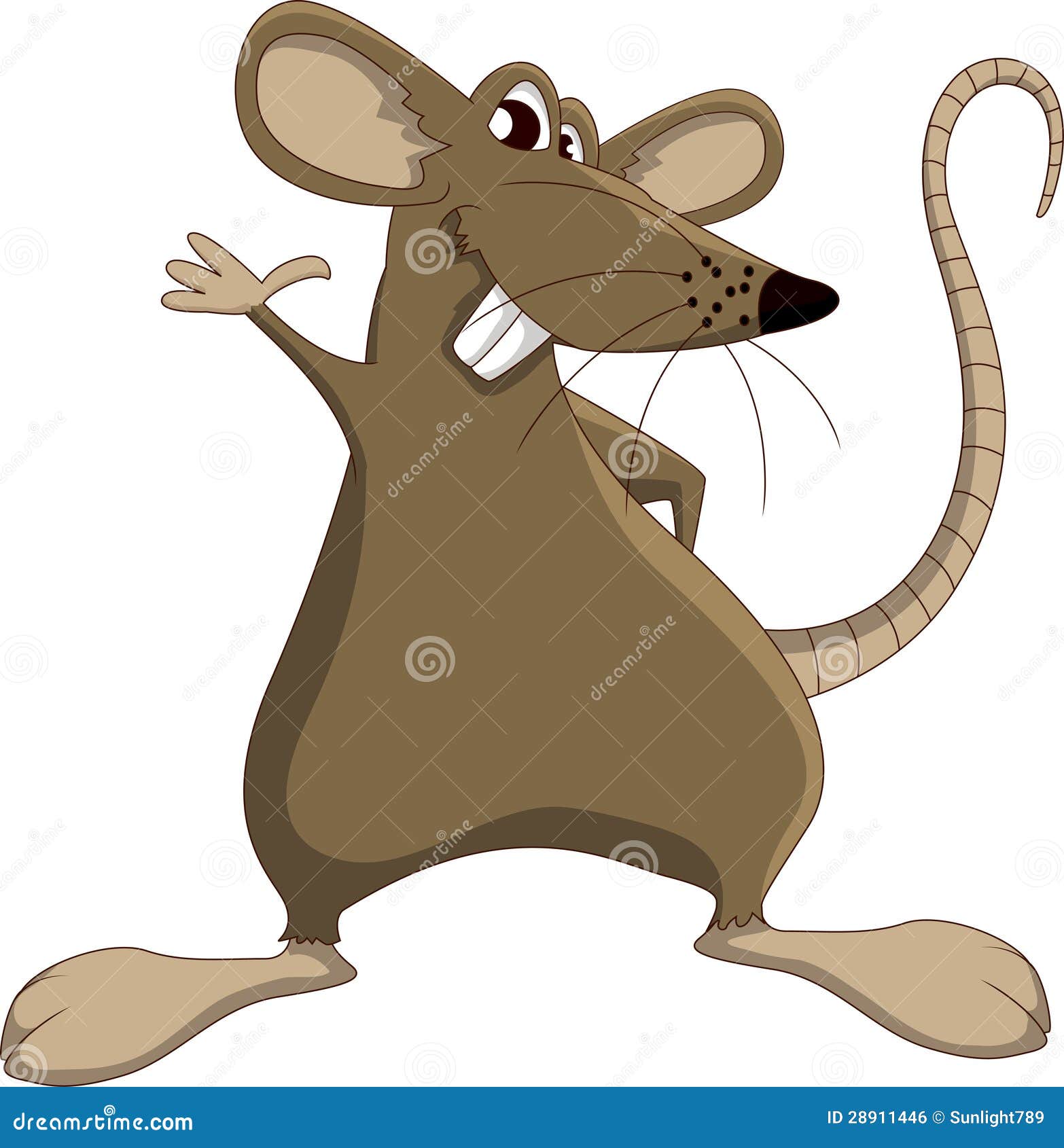 Cute Cartoon Mouse Royalty Free Stock Image - Image: 28911446
