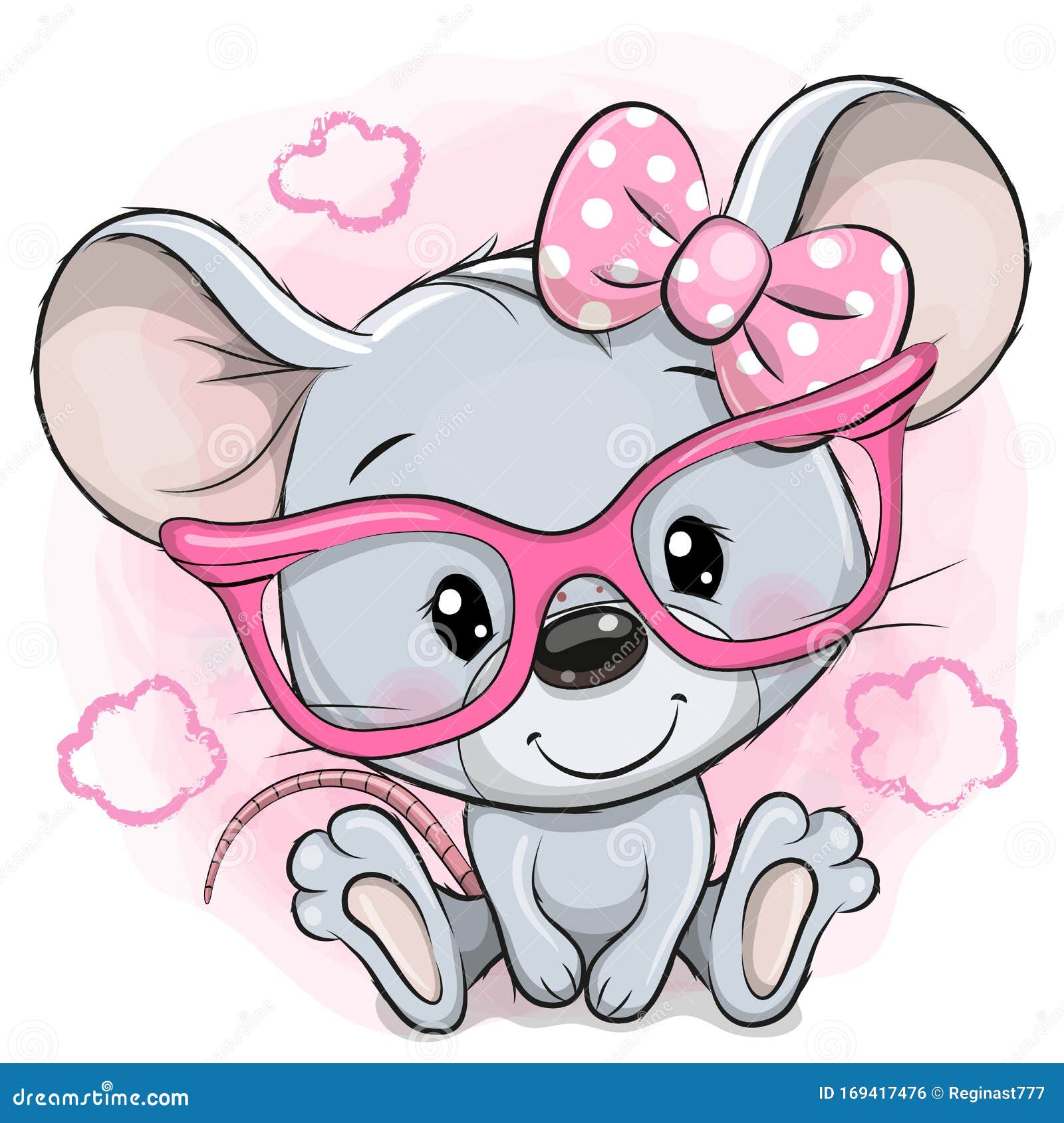 Mad Cartoon Mouse Doing A Science Experiment. Royalty-Free Stock Photo ...