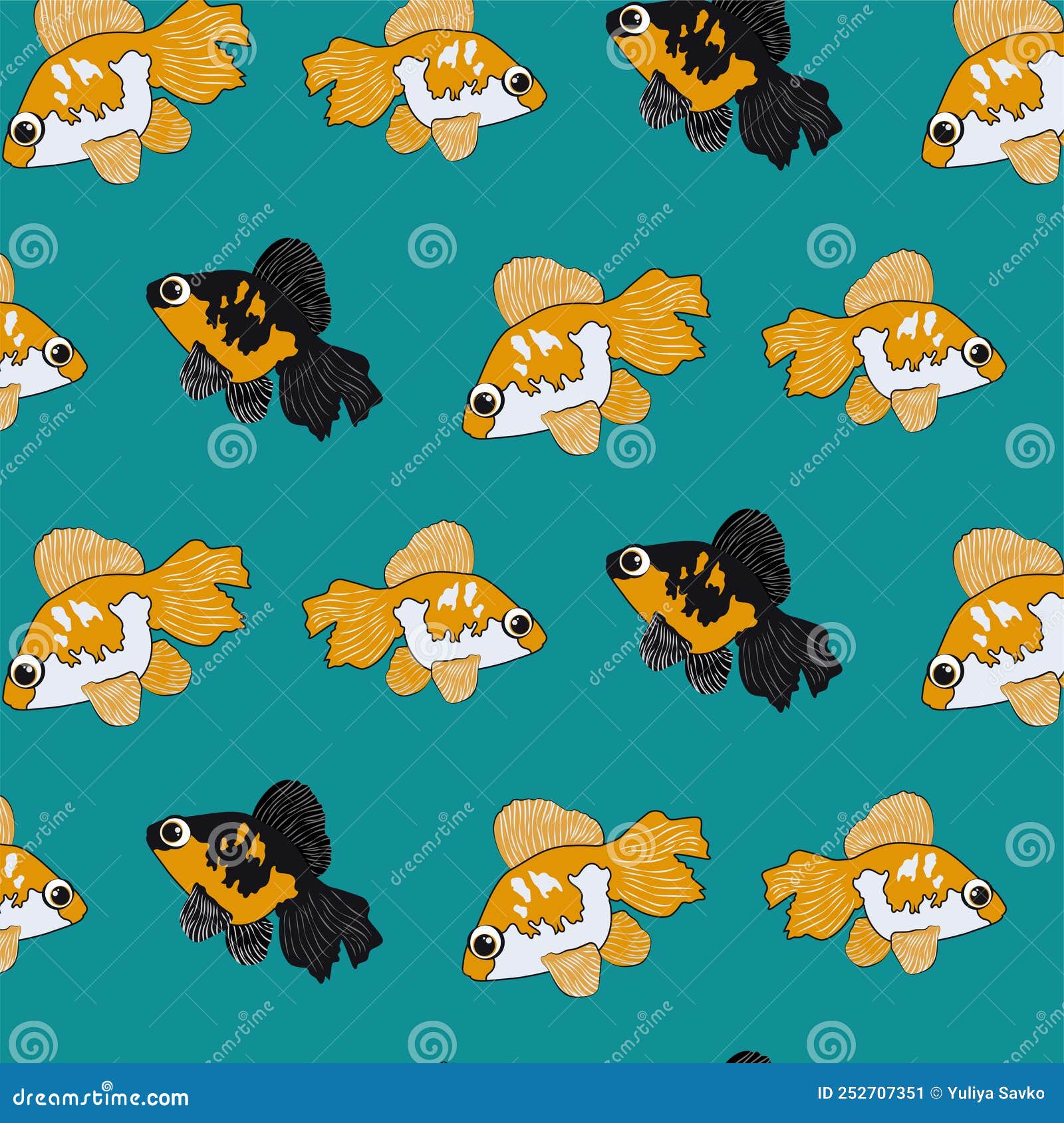 Telescope Eye Fish Stock Photo | CartoonDealer.com #71217624