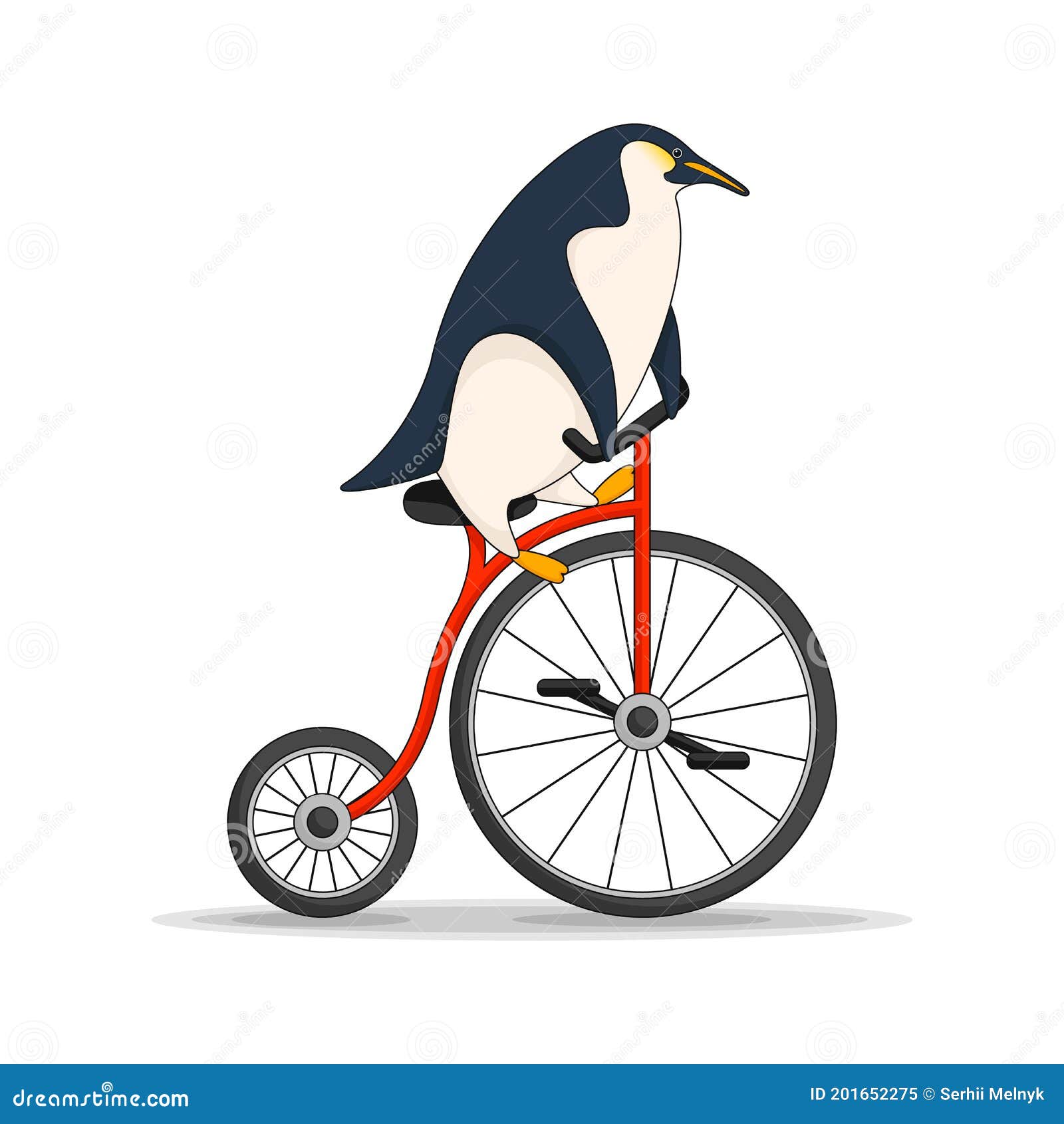 Cute Penguin cartoon stock vector. Illustration of child - 201652275