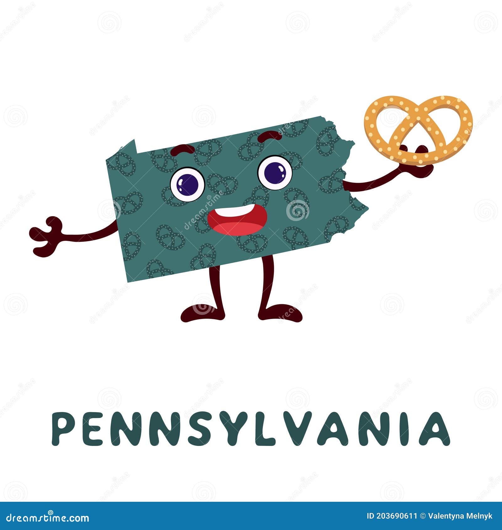 Pennsylvania State Outline Administrative And Political Vector Map In ... Pennsylvania State Outline Administrative And Political Vector Map In ...