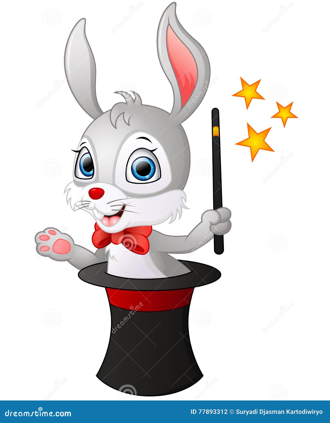 Magician Hat And Rabbit
