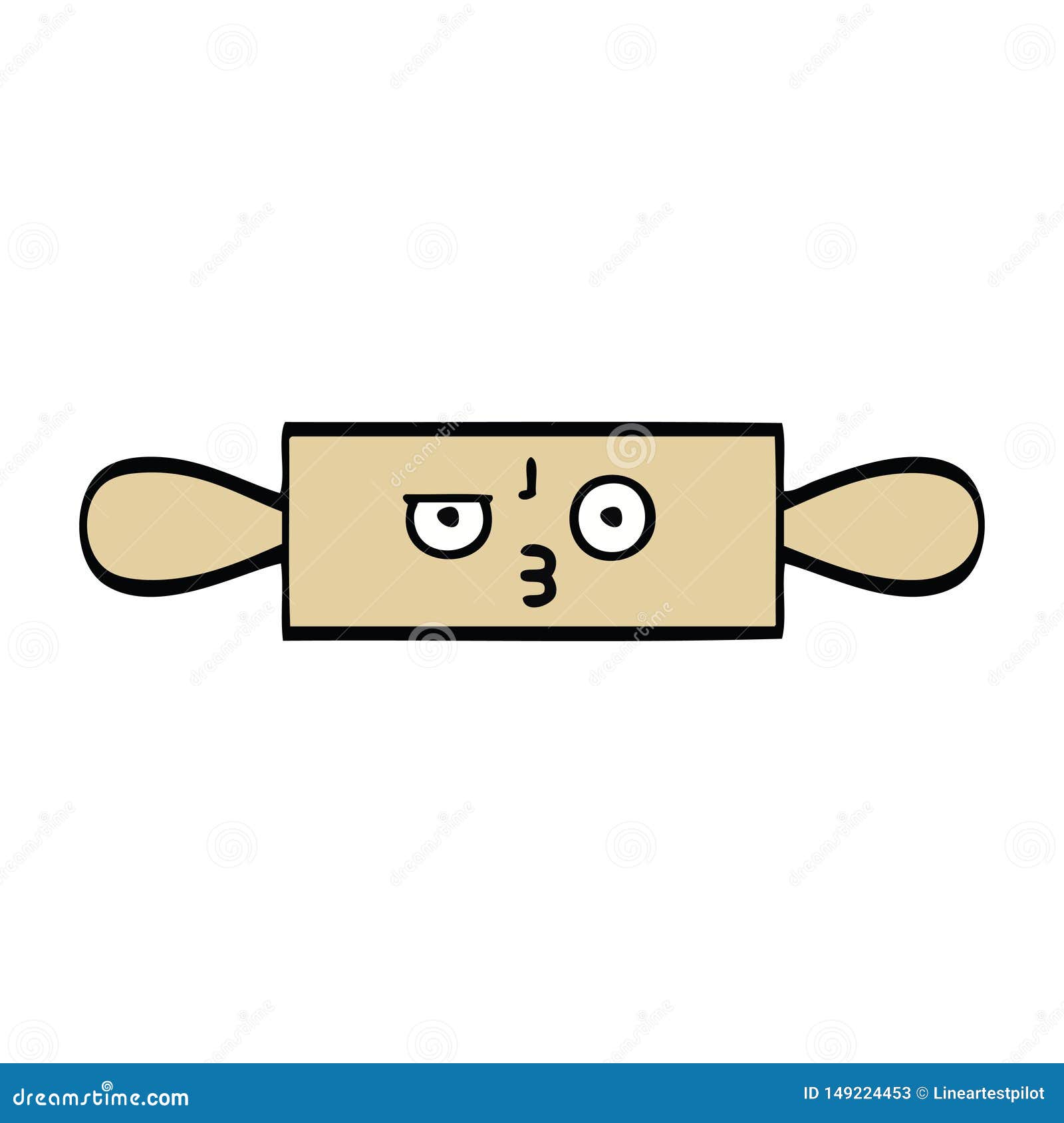 Cartoon Dog Rolling On Back Vector Illustration | CartoonDealer.com ...