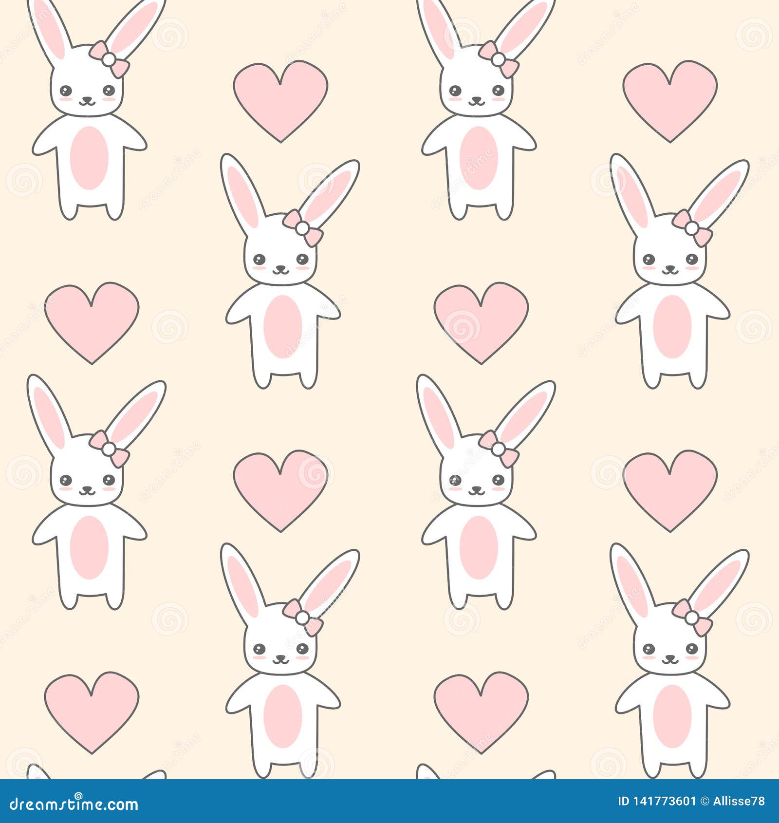 Cute Cartoon Seamless Vector Pattern Background Illustration with Happy ... Cute Cartoon Seamless Vector Pattern Background Illustration with Happy ...