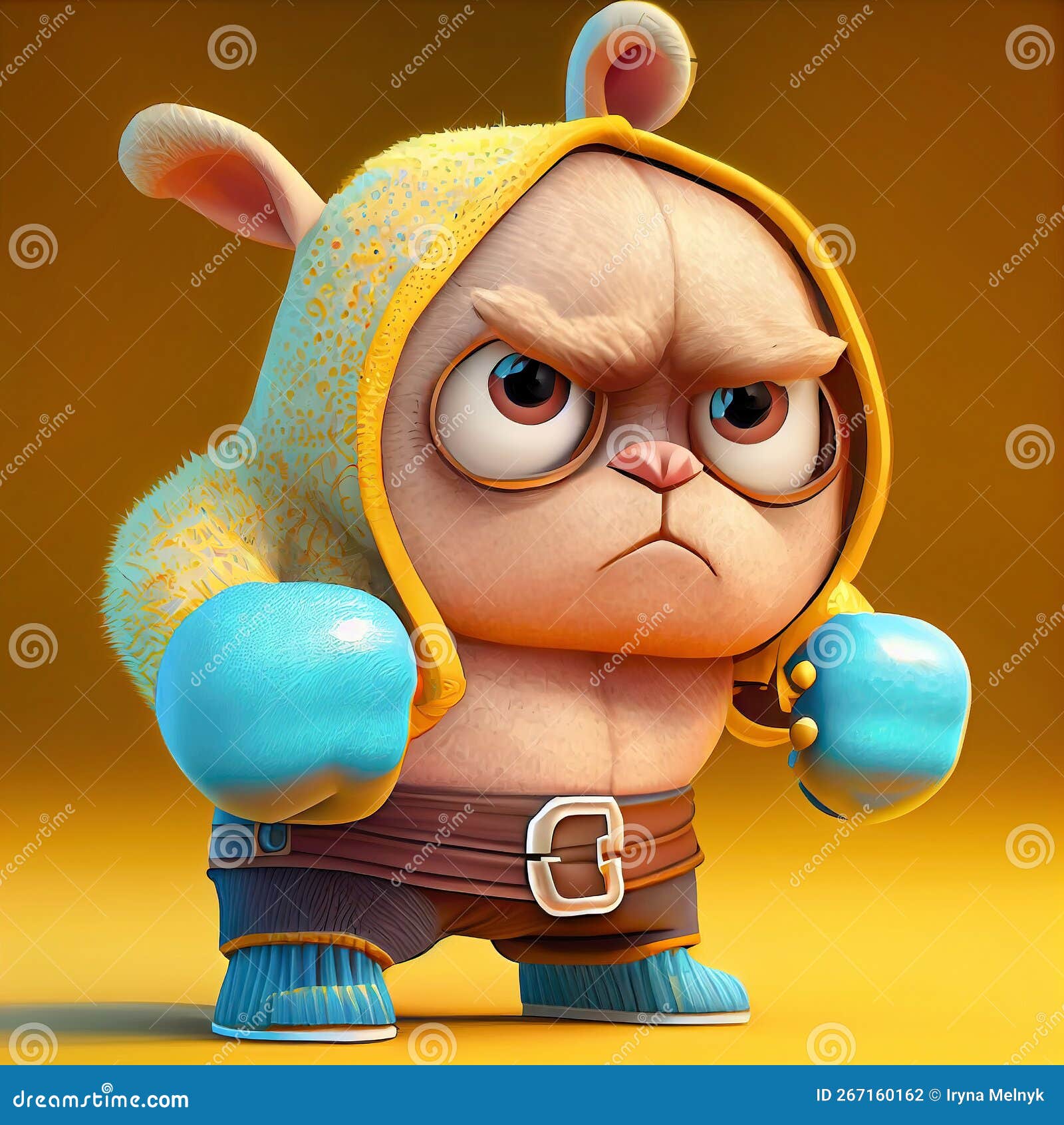 Fighter Rabbit Stock Photo | CartoonDealer.com #18399108