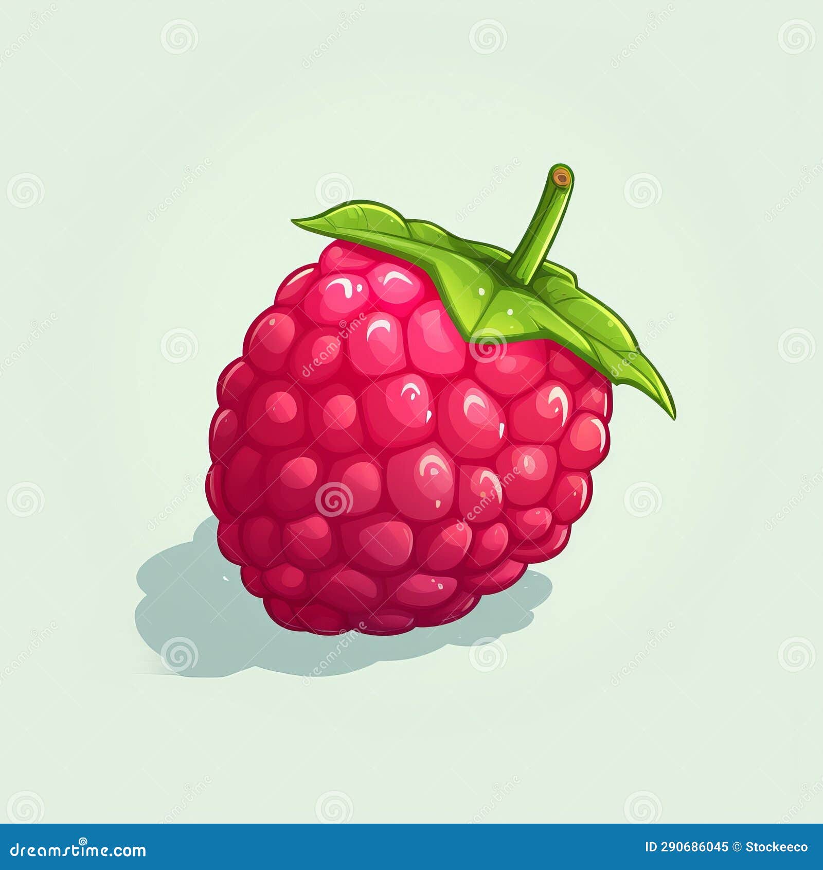 Cute Cartoon Style Raspberry Pixel Art - 8-bit Game Item Stock ...