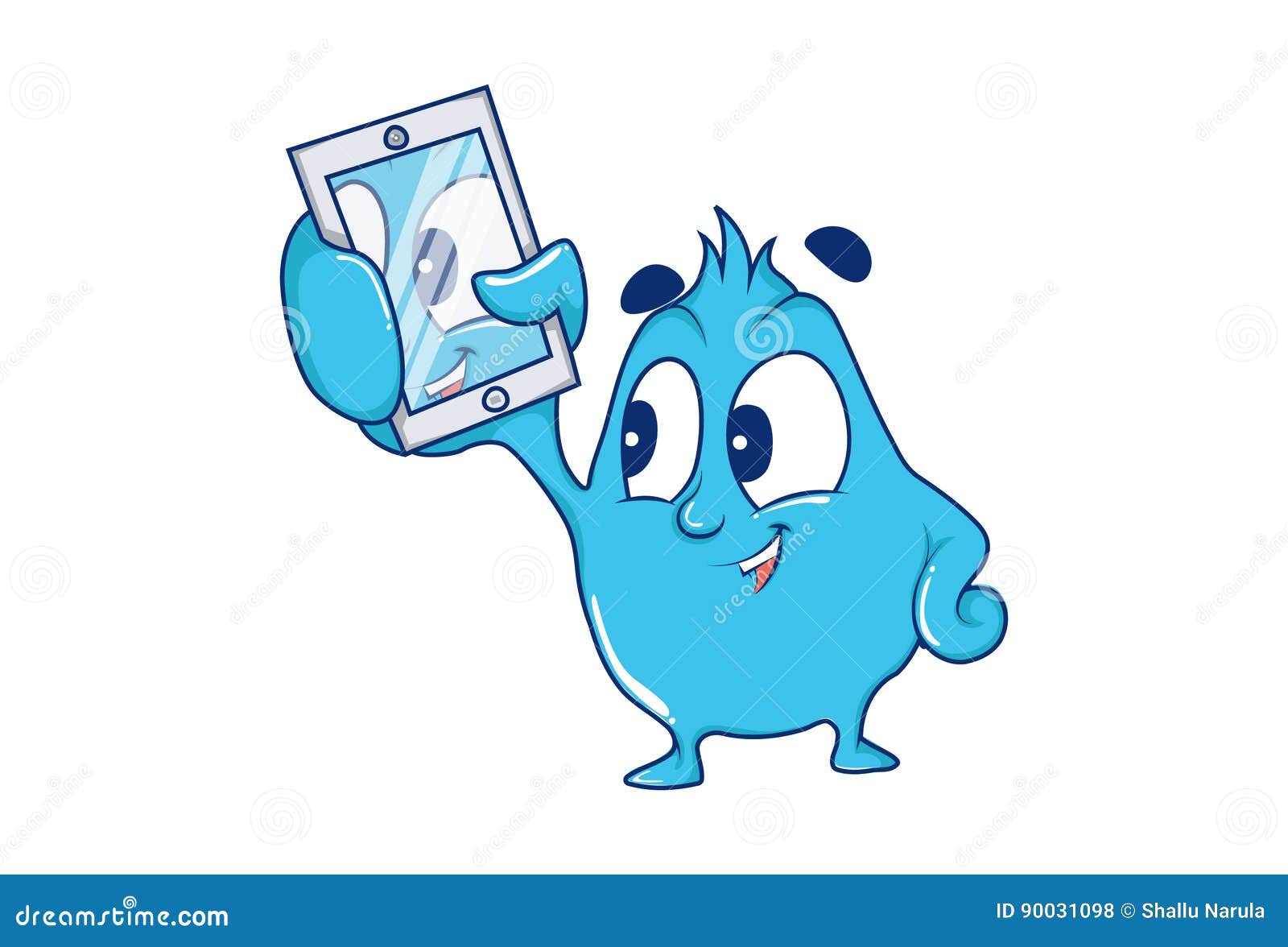 Cute Cartoon. stock illustration. Illustration of pink - 90031098