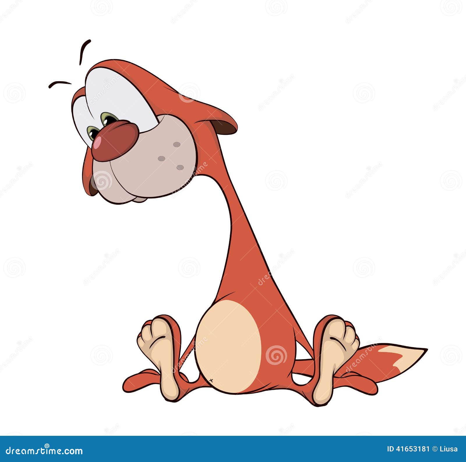 Cute cat cartoon stock vector. Illustration of humor - 41653181