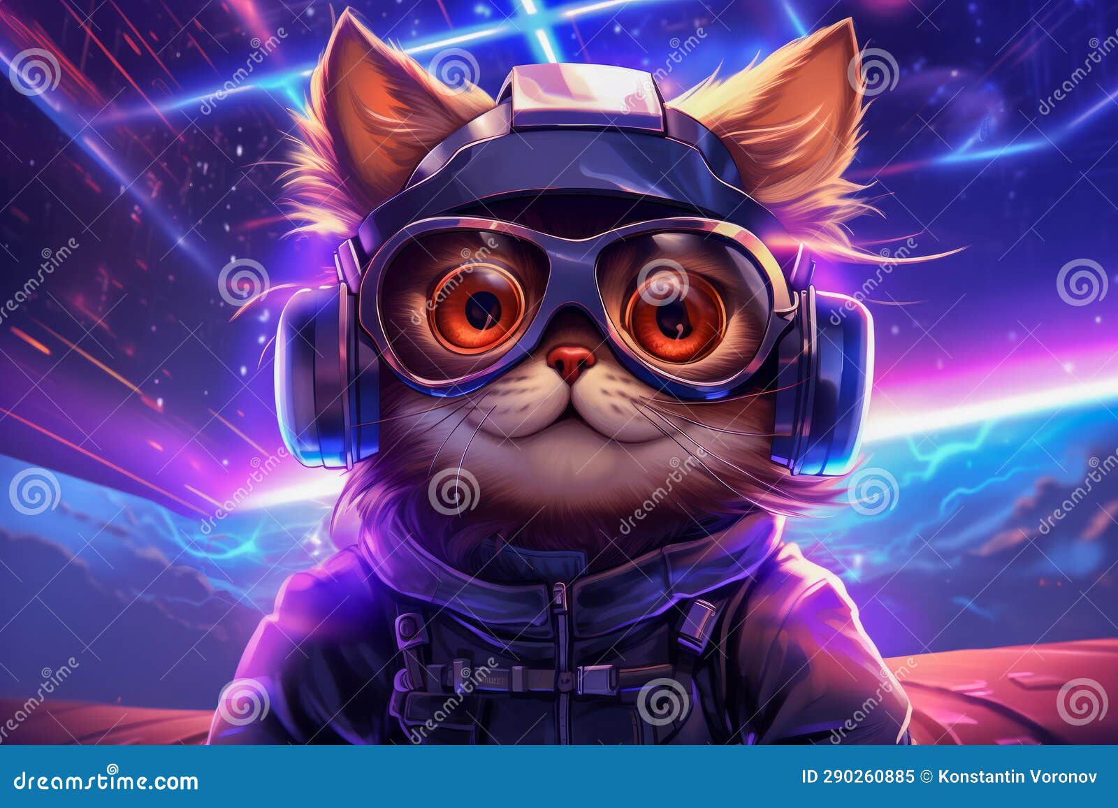 Cute Cat Delves into the Virtual World, Donning Augmented Reality ...