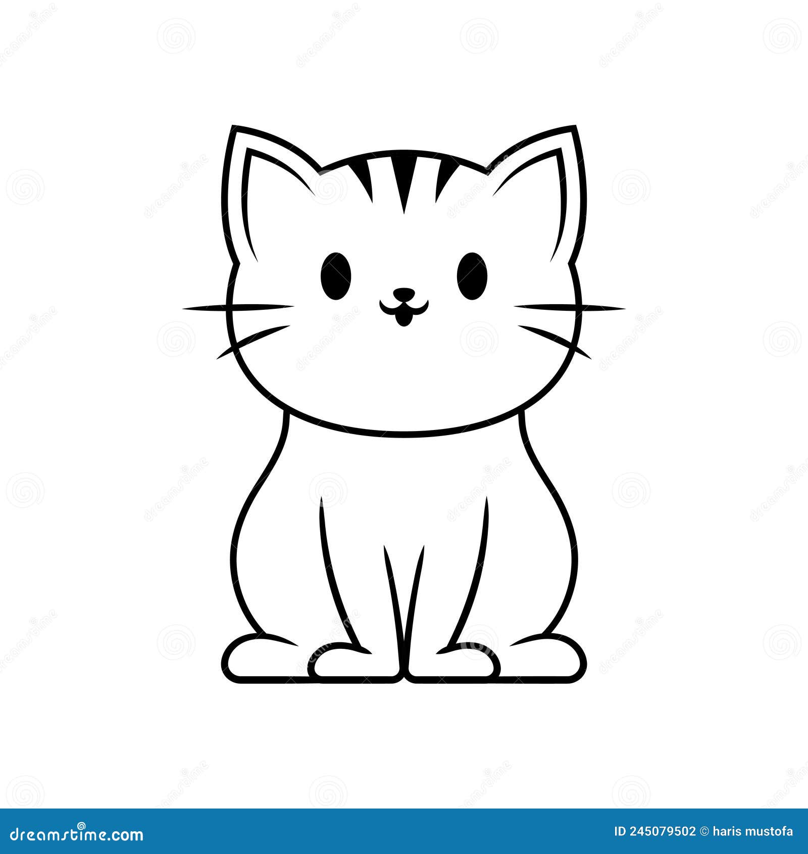 Icon Cat Lineart
