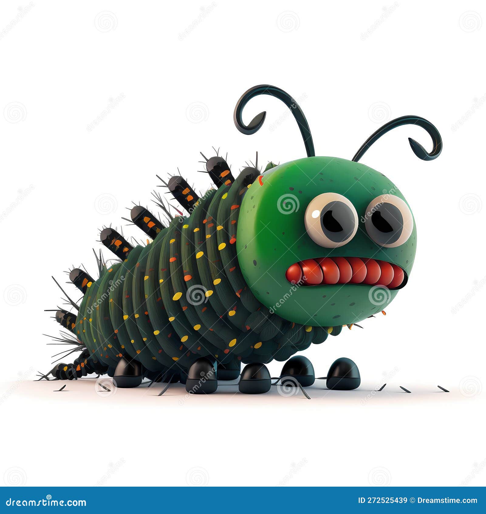 Cute Centipede Cartoon | CartoonDealer.com #39821599