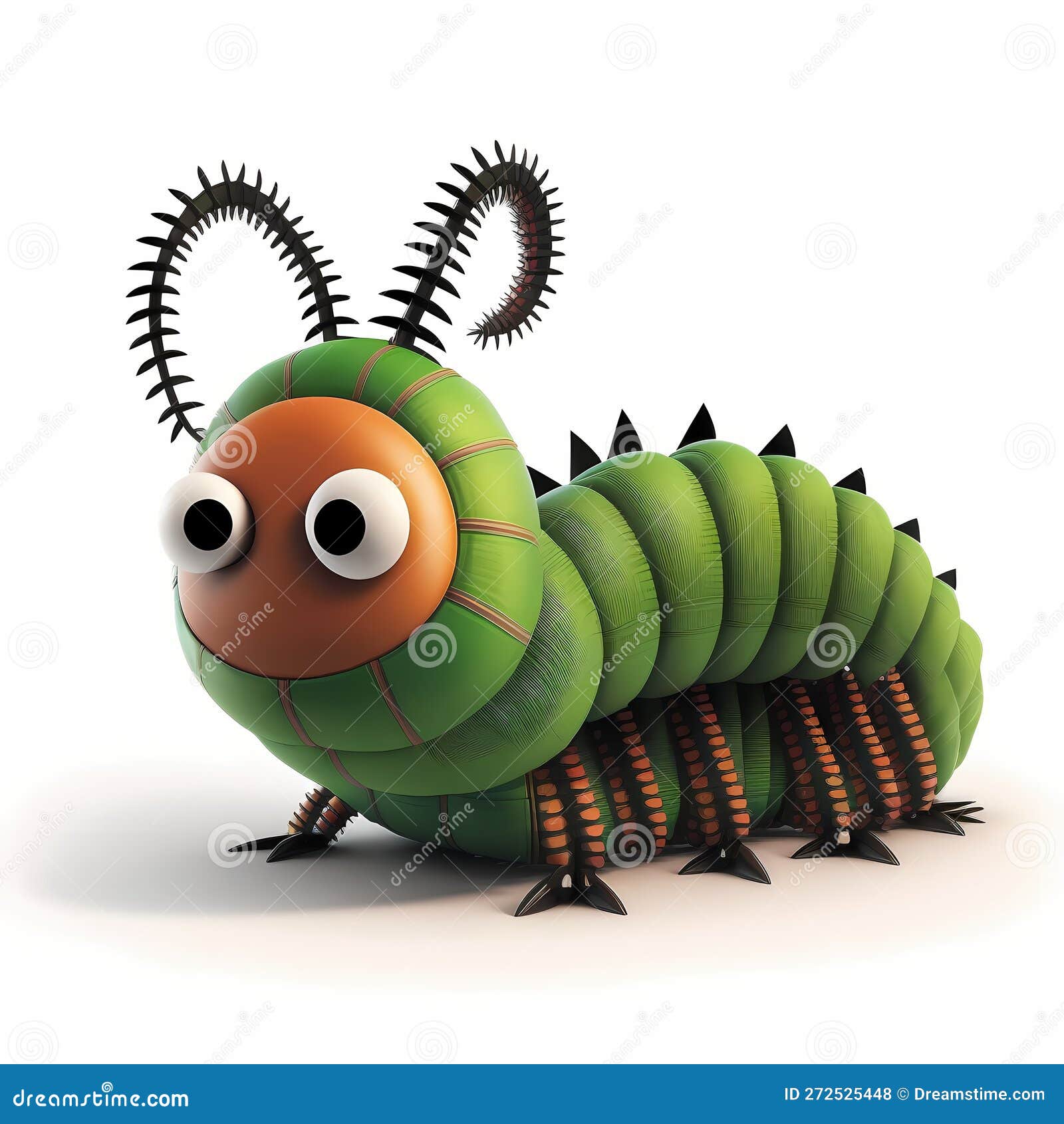 Cute Centipede Cartoon | CartoonDealer.com #39821599