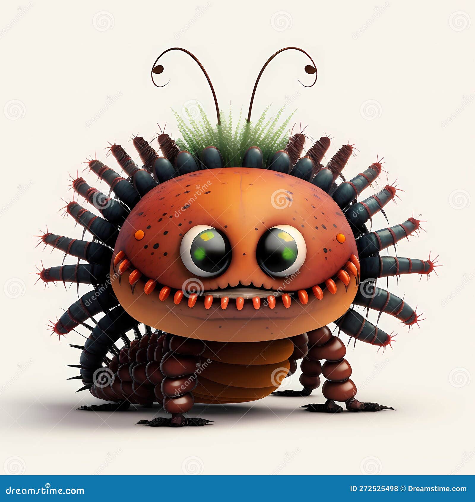 Cute Centipede Cartoon | CartoonDealer.com #39821599