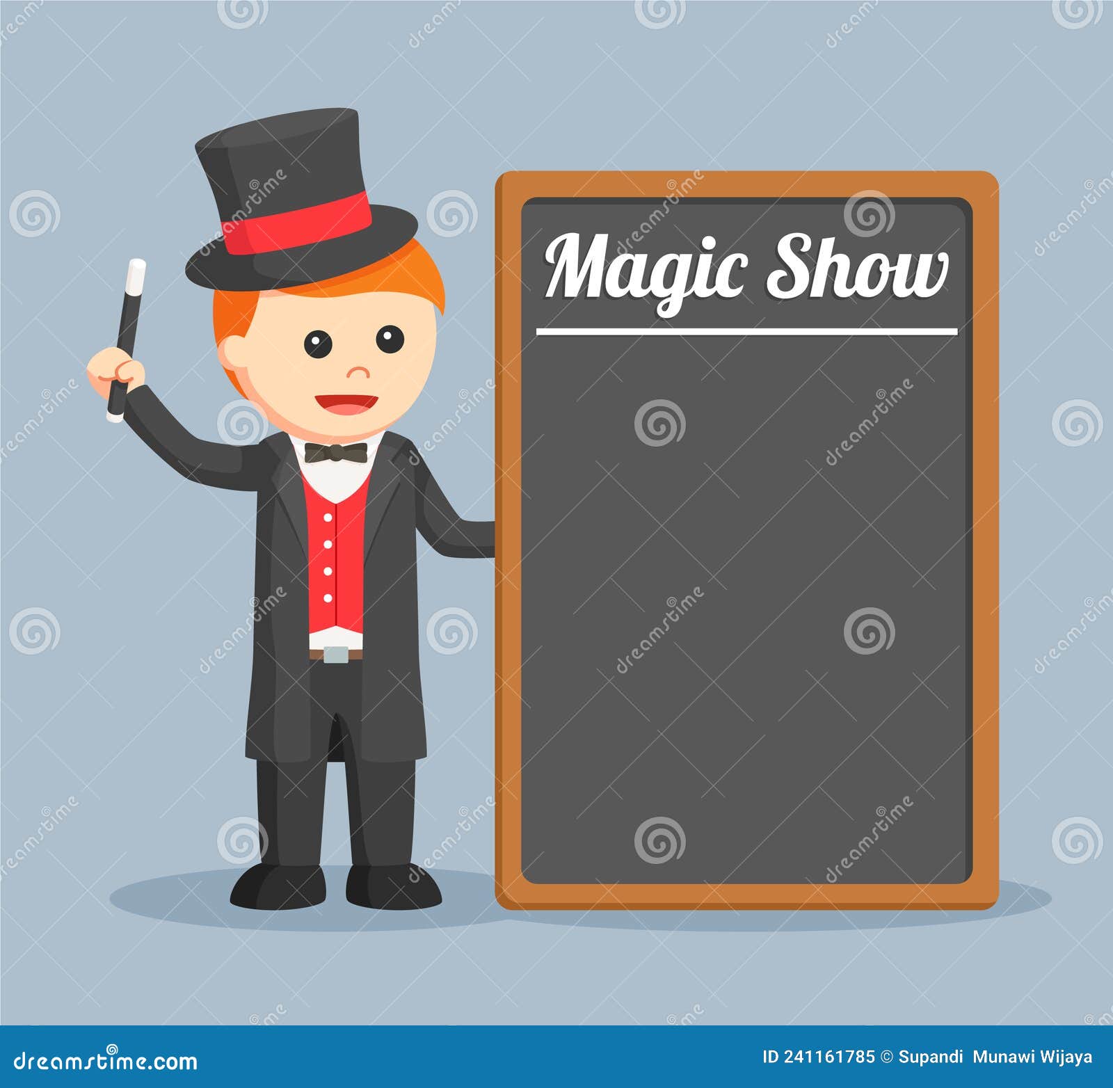 Magician Character Profession Design Vector Stock Vector - Illustration ...
