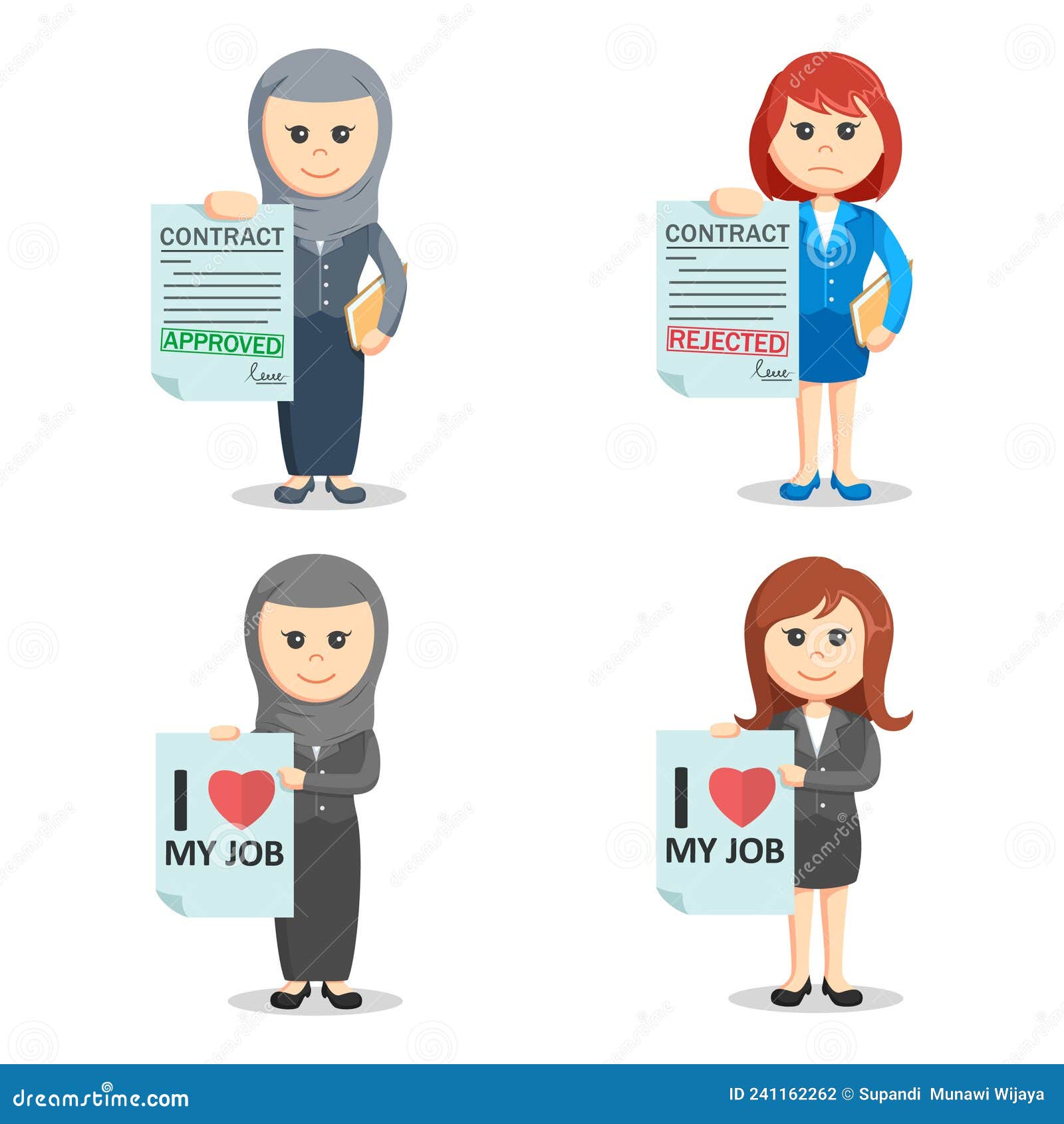 People Character Profession Design Vector Stock Vector - Illustration ...