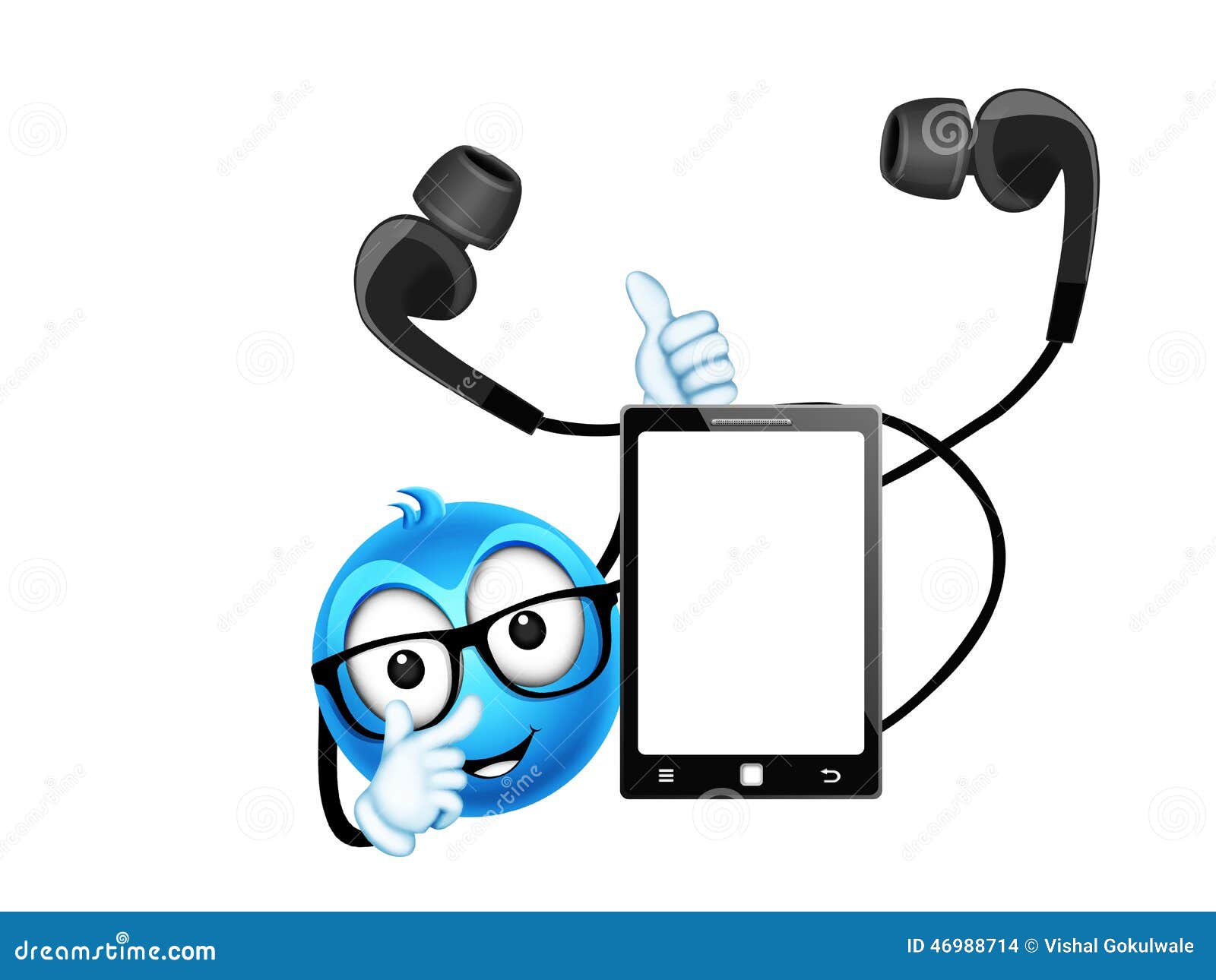 Cute charecter stock illustration. Illustration of icon - 46988714
