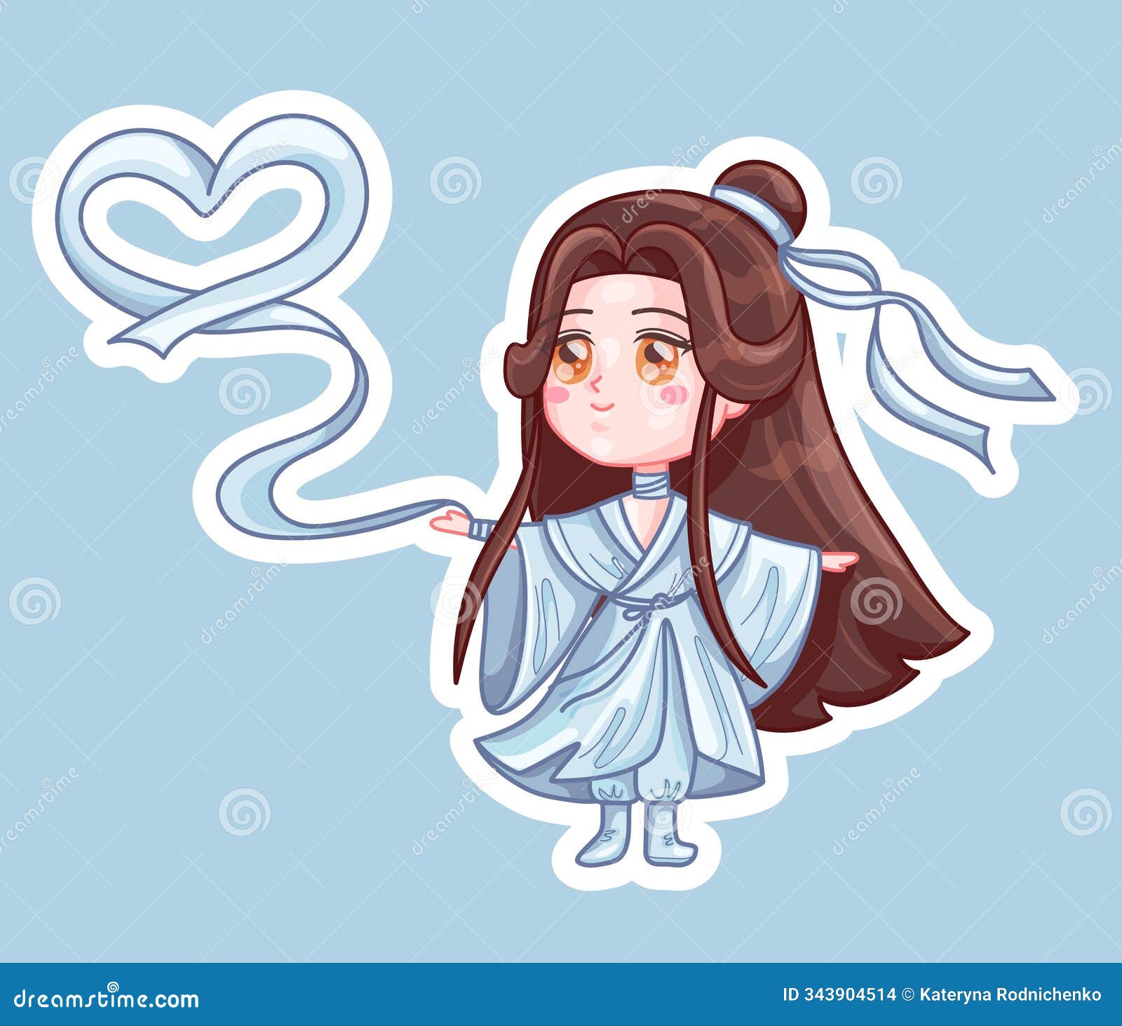 Cute Chibi Muslim Couple At Kaaba In Mecca - Islamic Cartoon ...