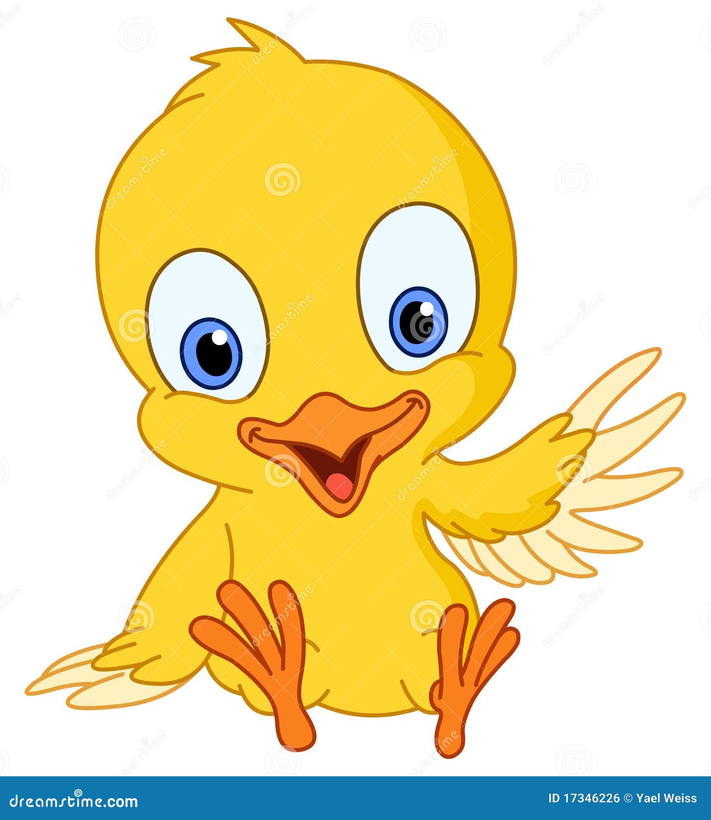 Cute chick stock vector. Illustration of cute, isolated - 17346226