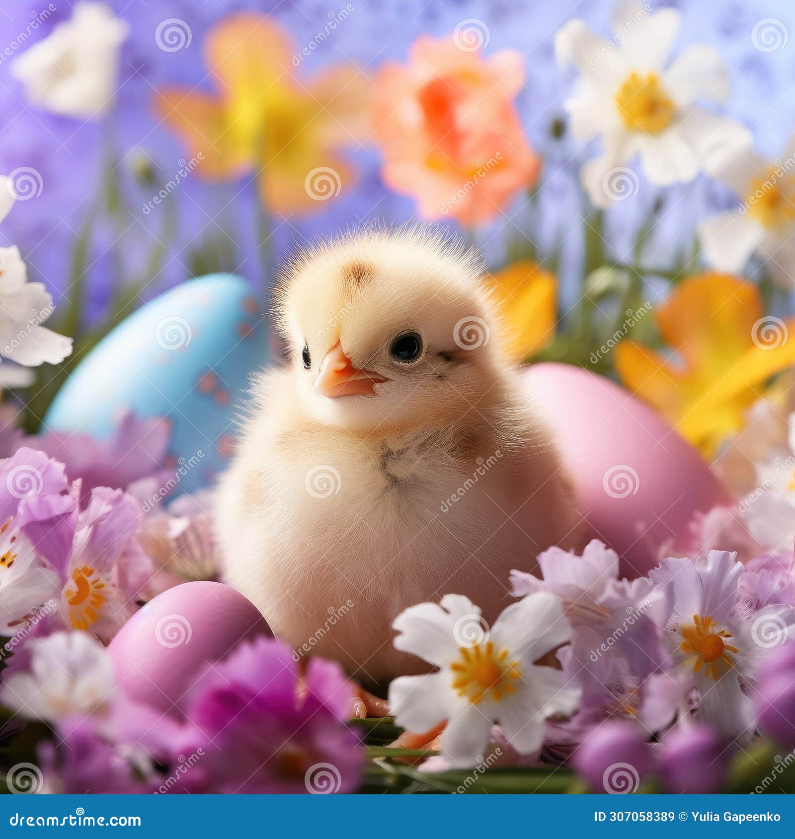 A Cute Chick Hatching Out of a Speckled Egg Stock Image - Image of farm ...