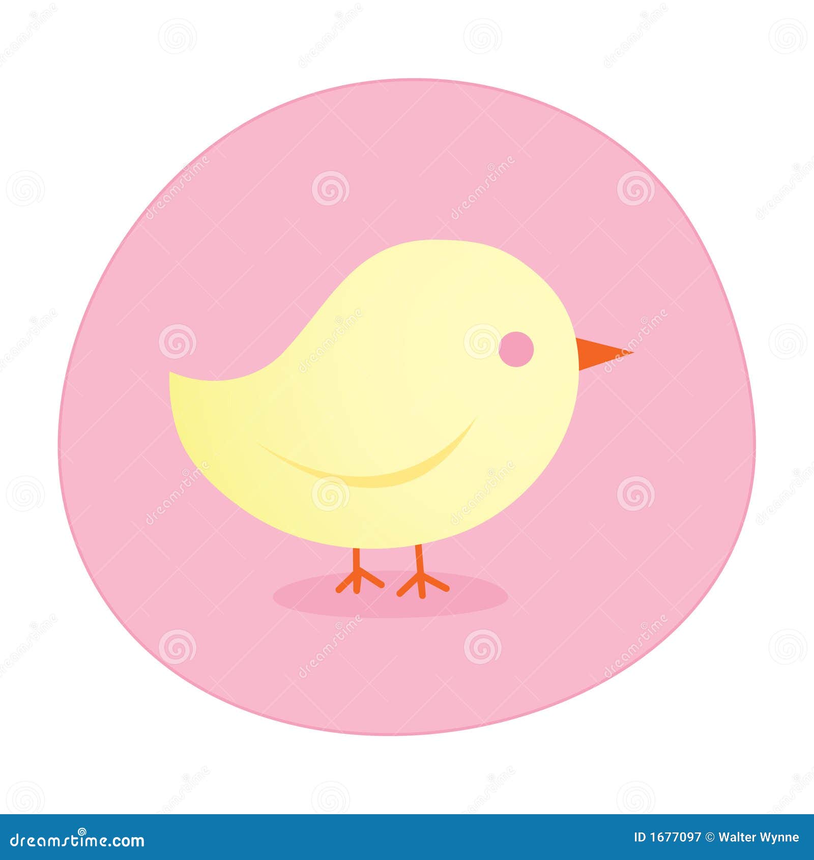 Cute Chick Illustration stock illustration. Illustration of organic ...