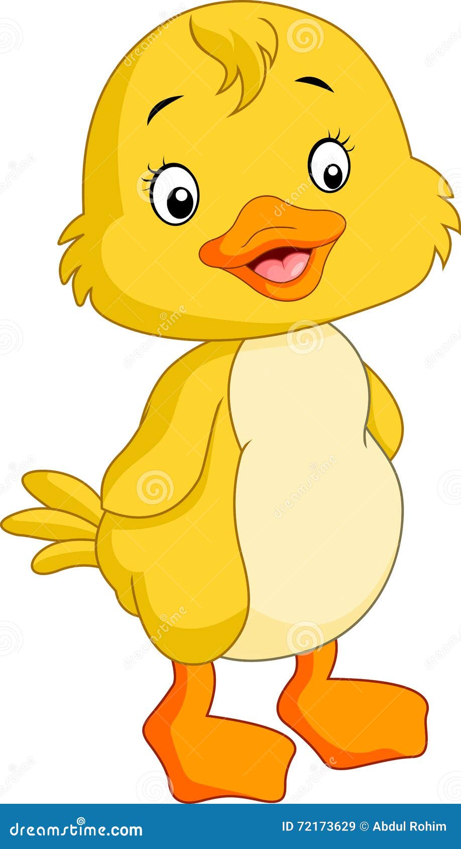 Cute chicken cartoon stock vector. Illustration of posing - 72173629