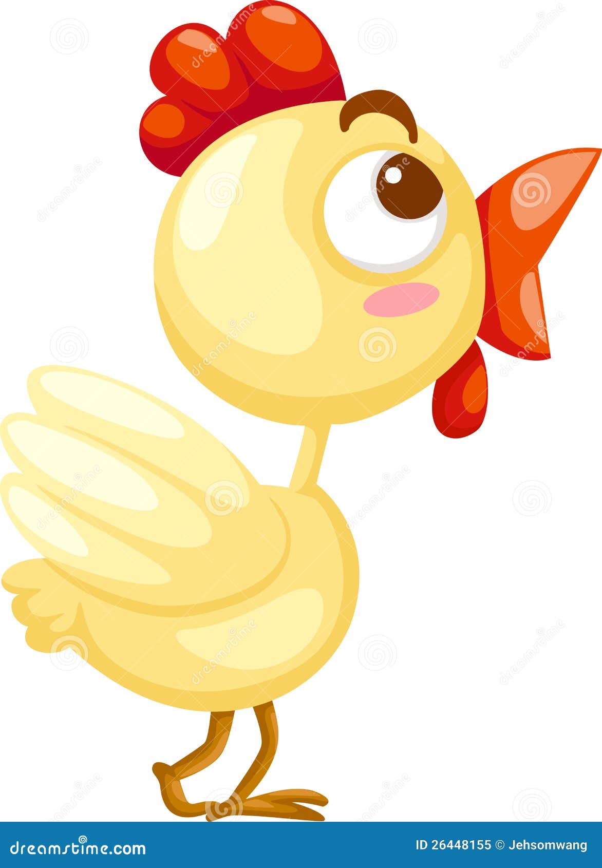 Cute Chicken Emojis Emoticon Smiley Set Cute Vector Isolated ...