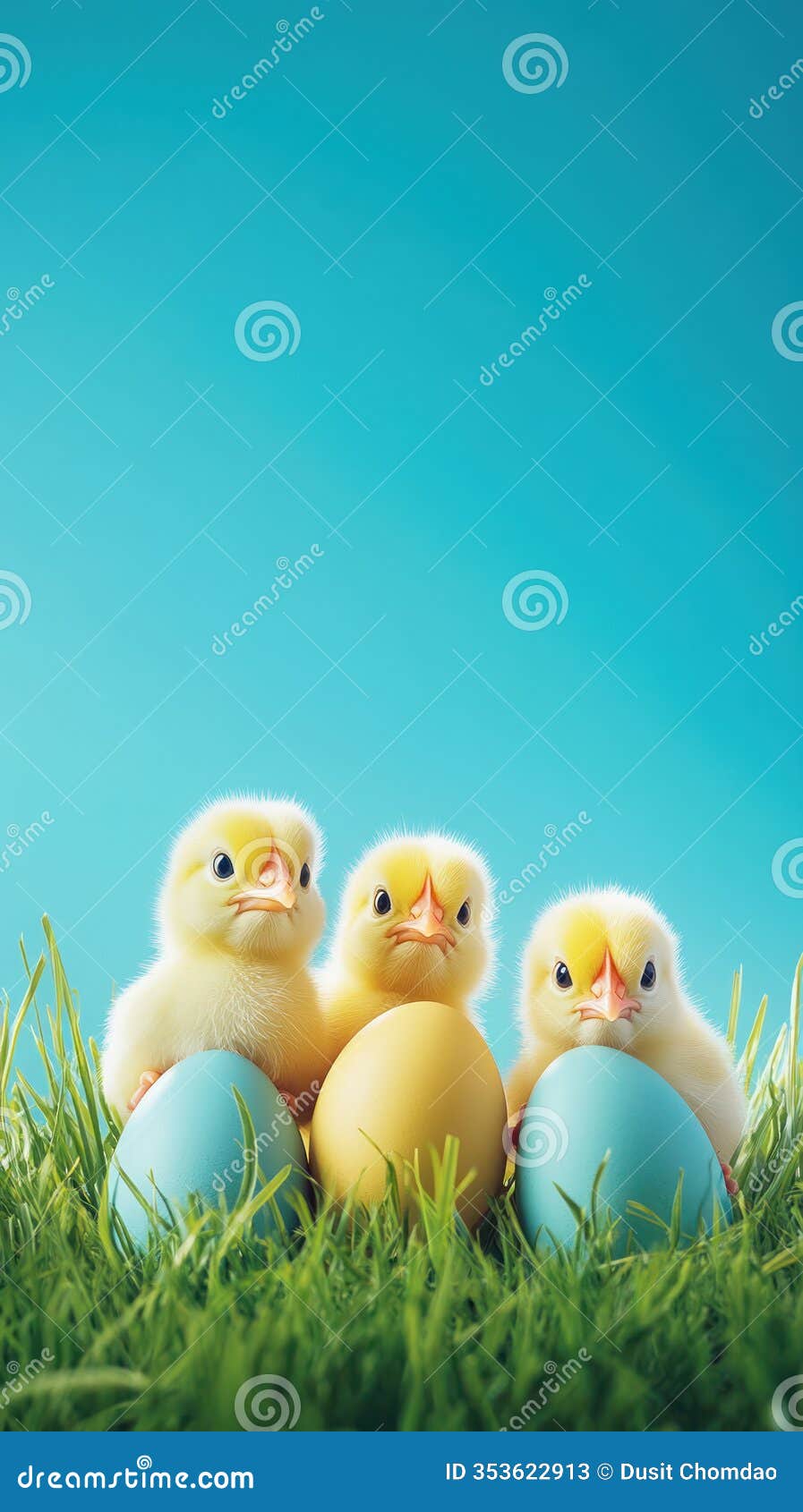 Cute Chicks In A Straw Cage Stock Photography | CartoonDealer.com ...