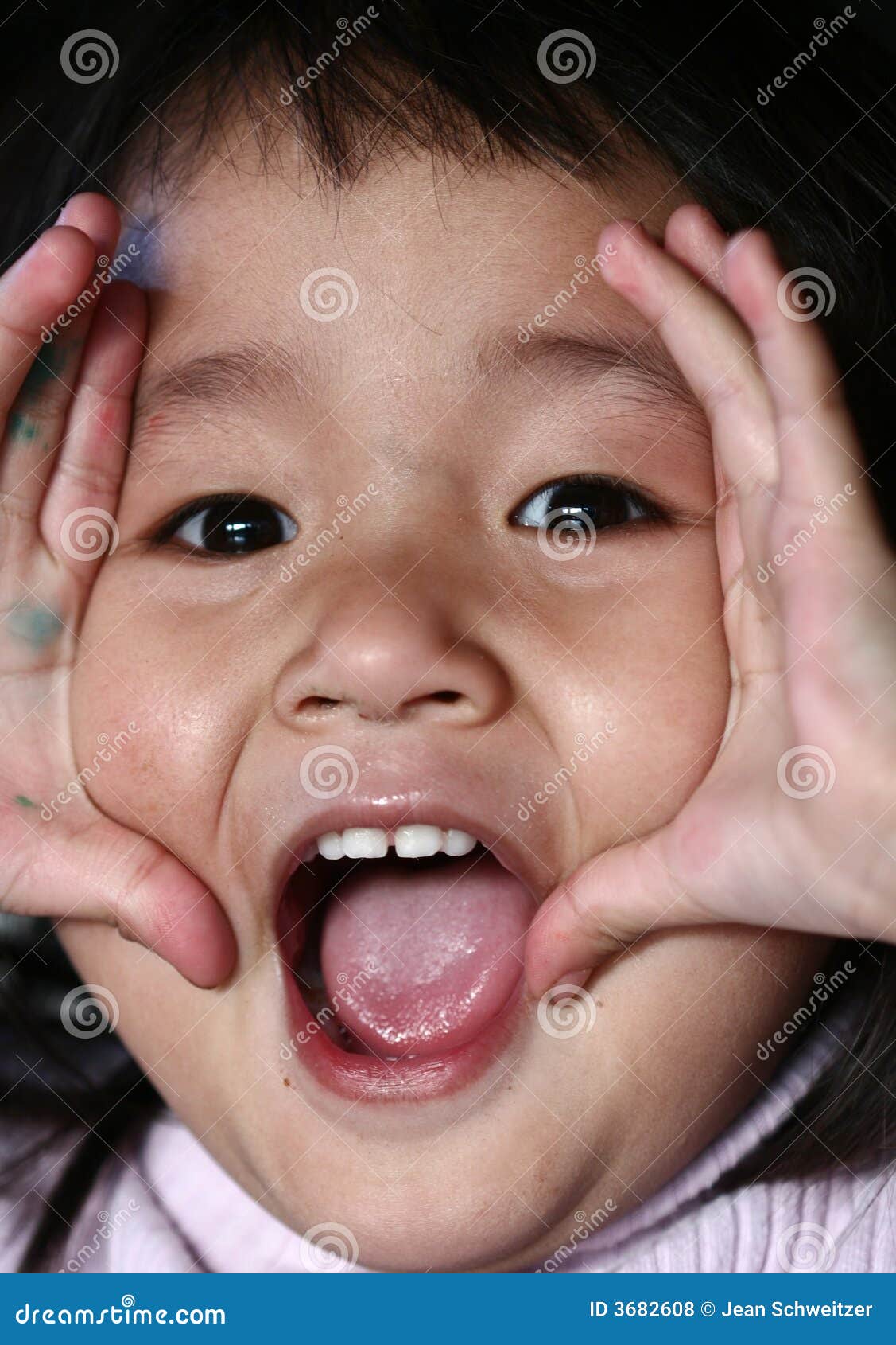 Cute child stock photo. Image of children, interest, mouth - 3682608