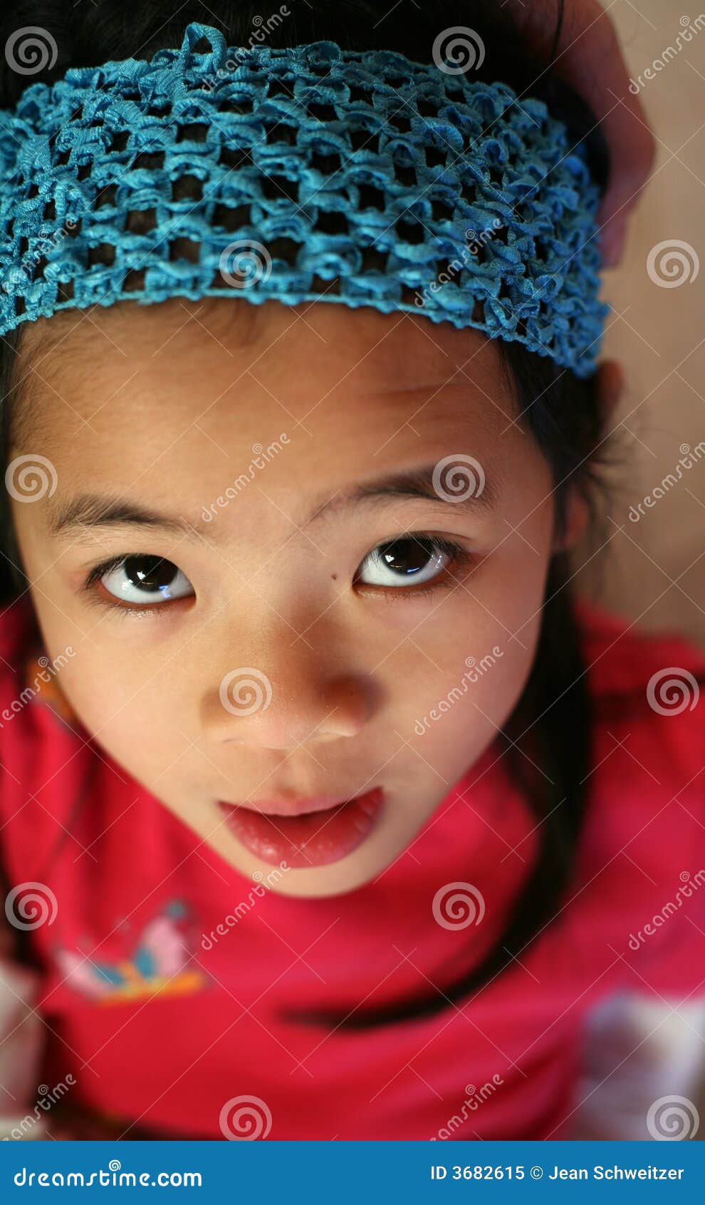 Cute child stock image. Image of head, nose, curious, think - 3682615
