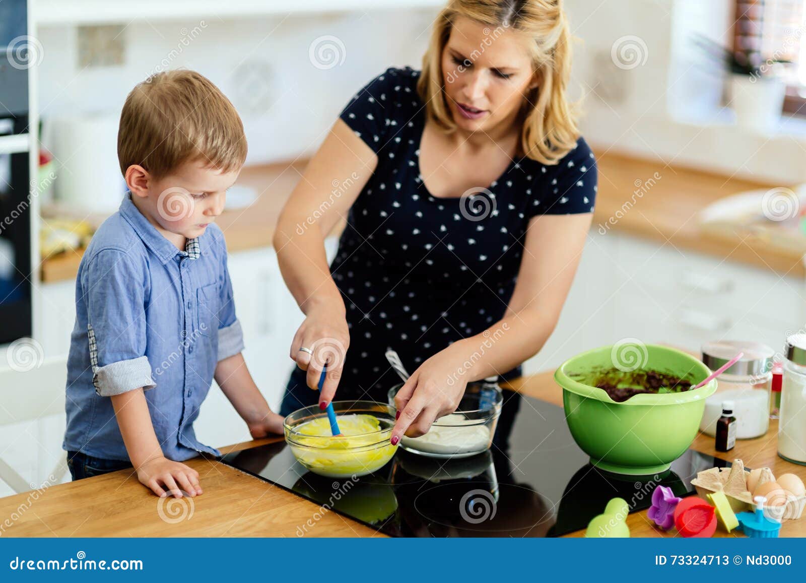 Cute Child Learning To Become a Chef Stock Image - Image of happiness ... Cute Child Learning To Become a Chef Stock Image - Image of happiness ...