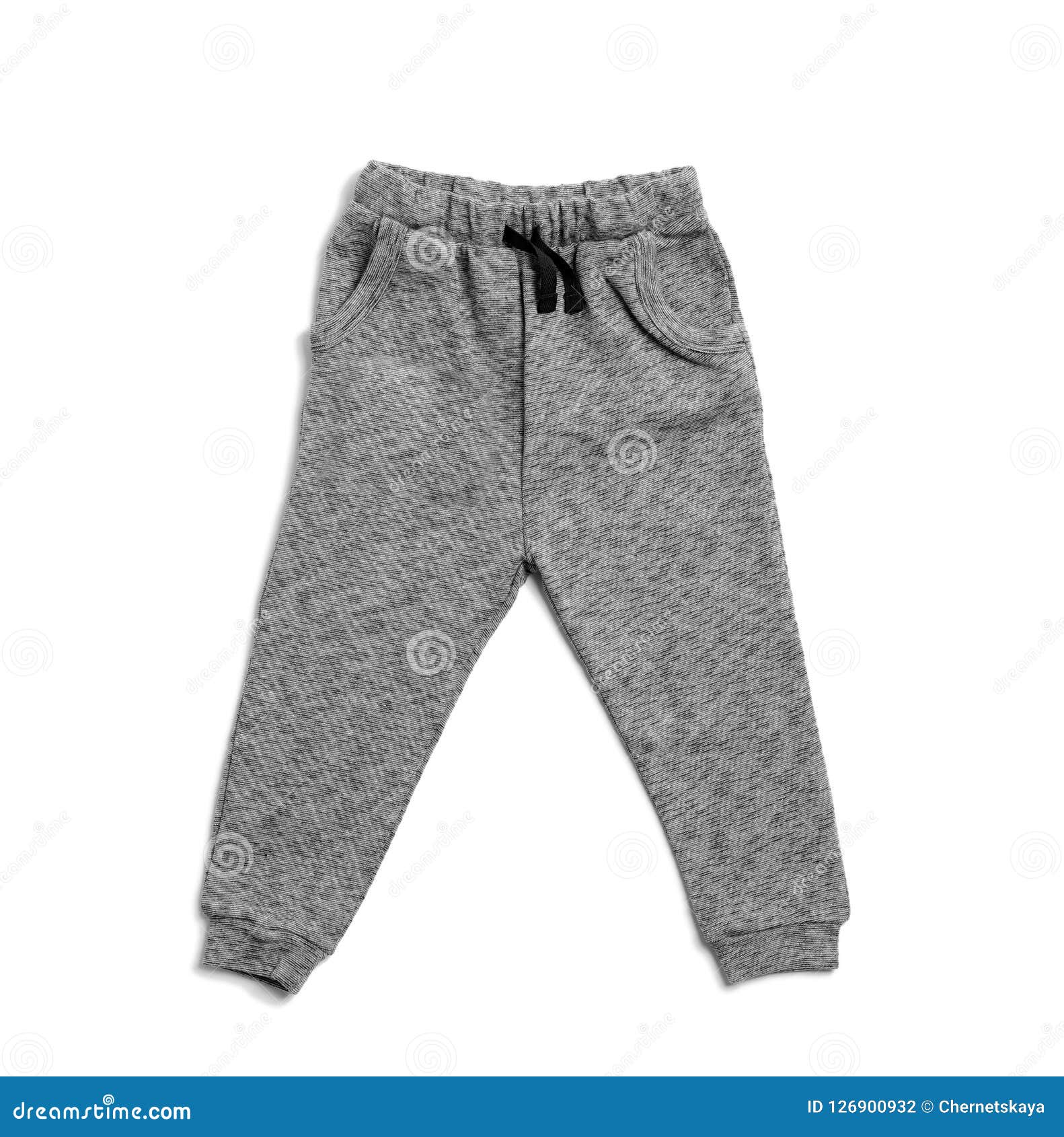 Cute Child Pants Isolated on White Stock Photo - Image of design ...