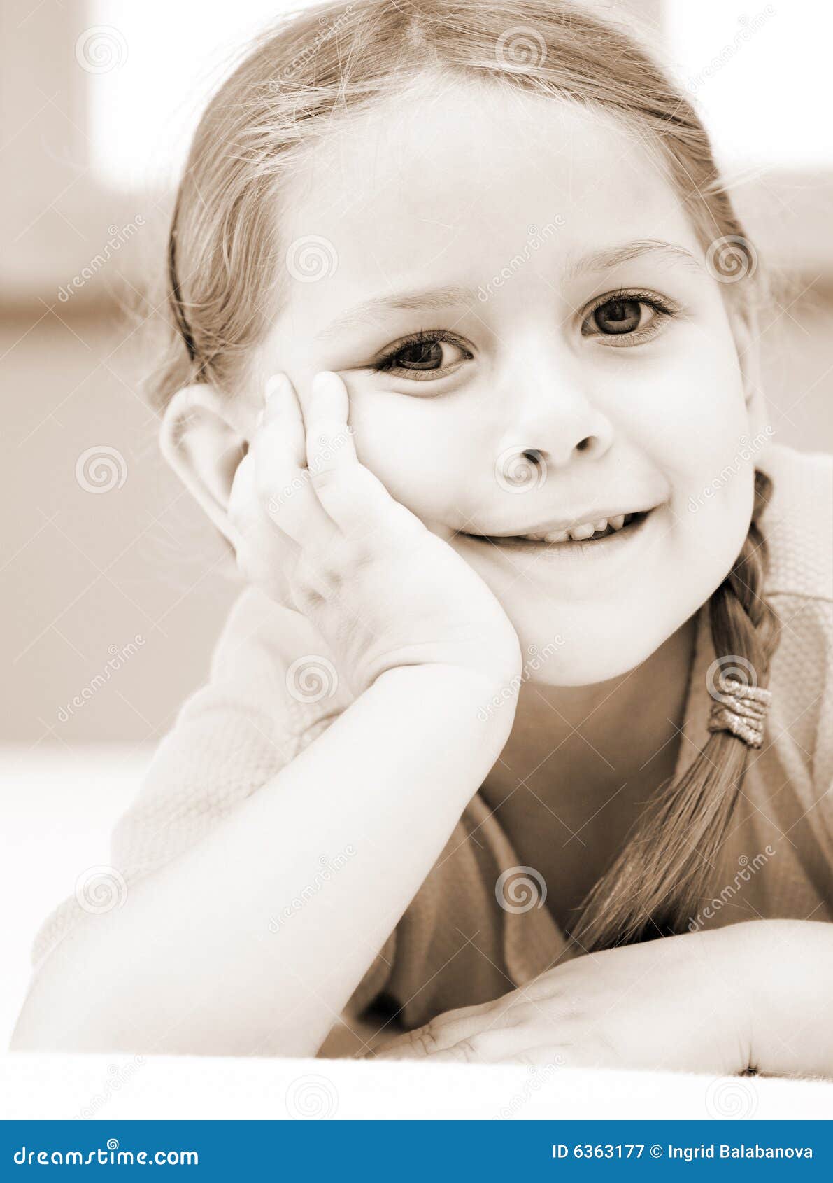 Cute child smiling stock image. Image of happiness, infant - 6363177