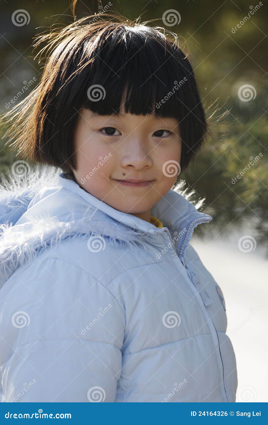 Cute chinese girl stock photo. Image of beauty, smiling - 24164326