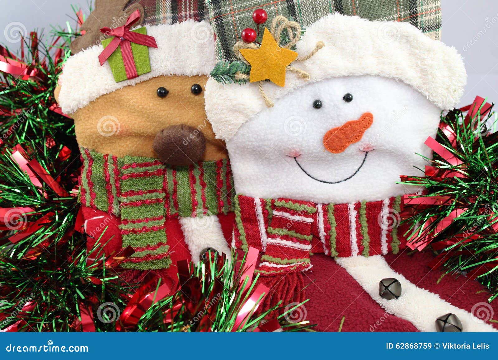 A cute Christmas card stock image. Image of card, gift - 62868759