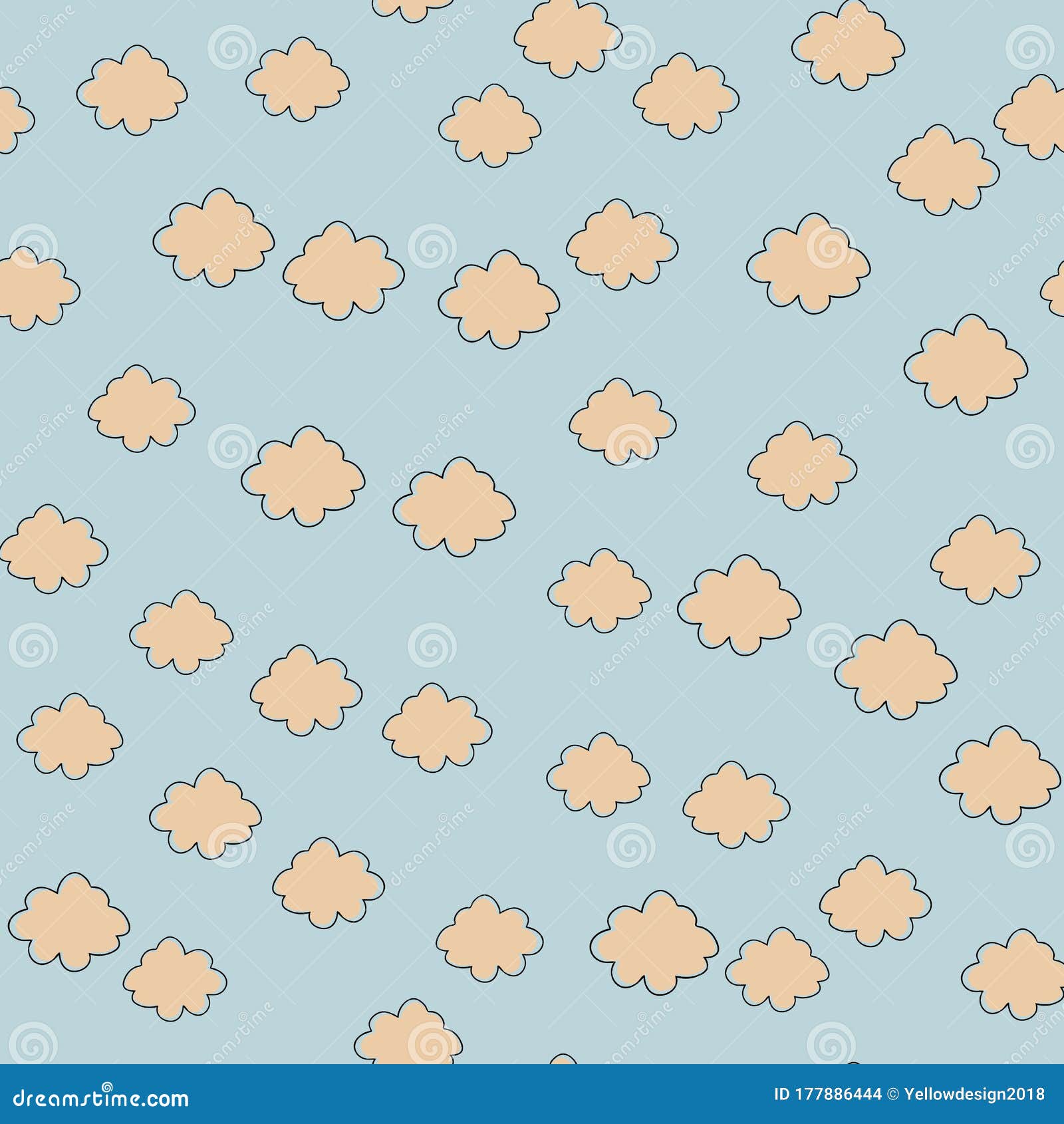 Simple Cute Blue Background
