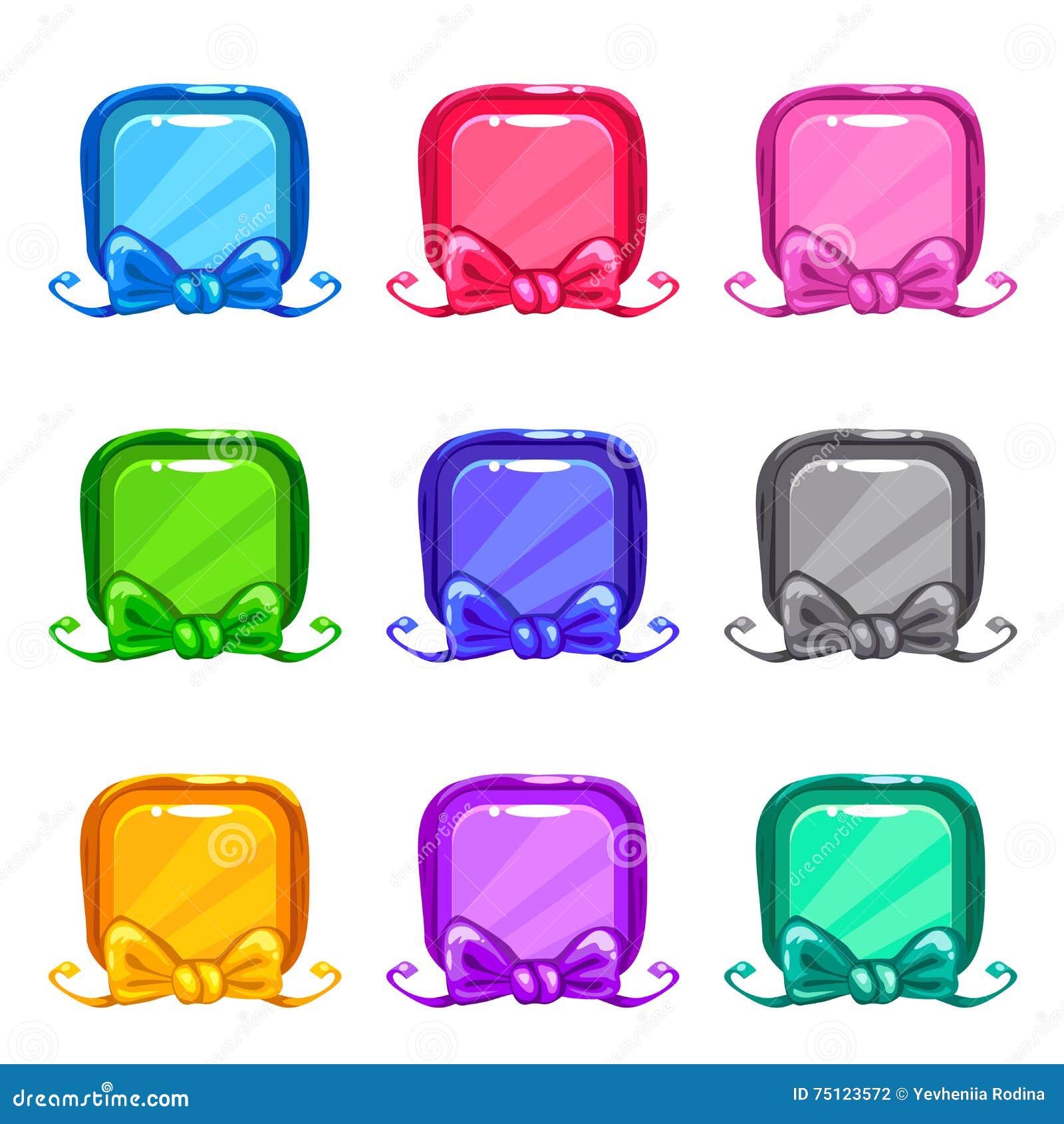 Cute Cartoon Buttons Stock Illustrations – 4,491 Cute Cartoon Buttons ...