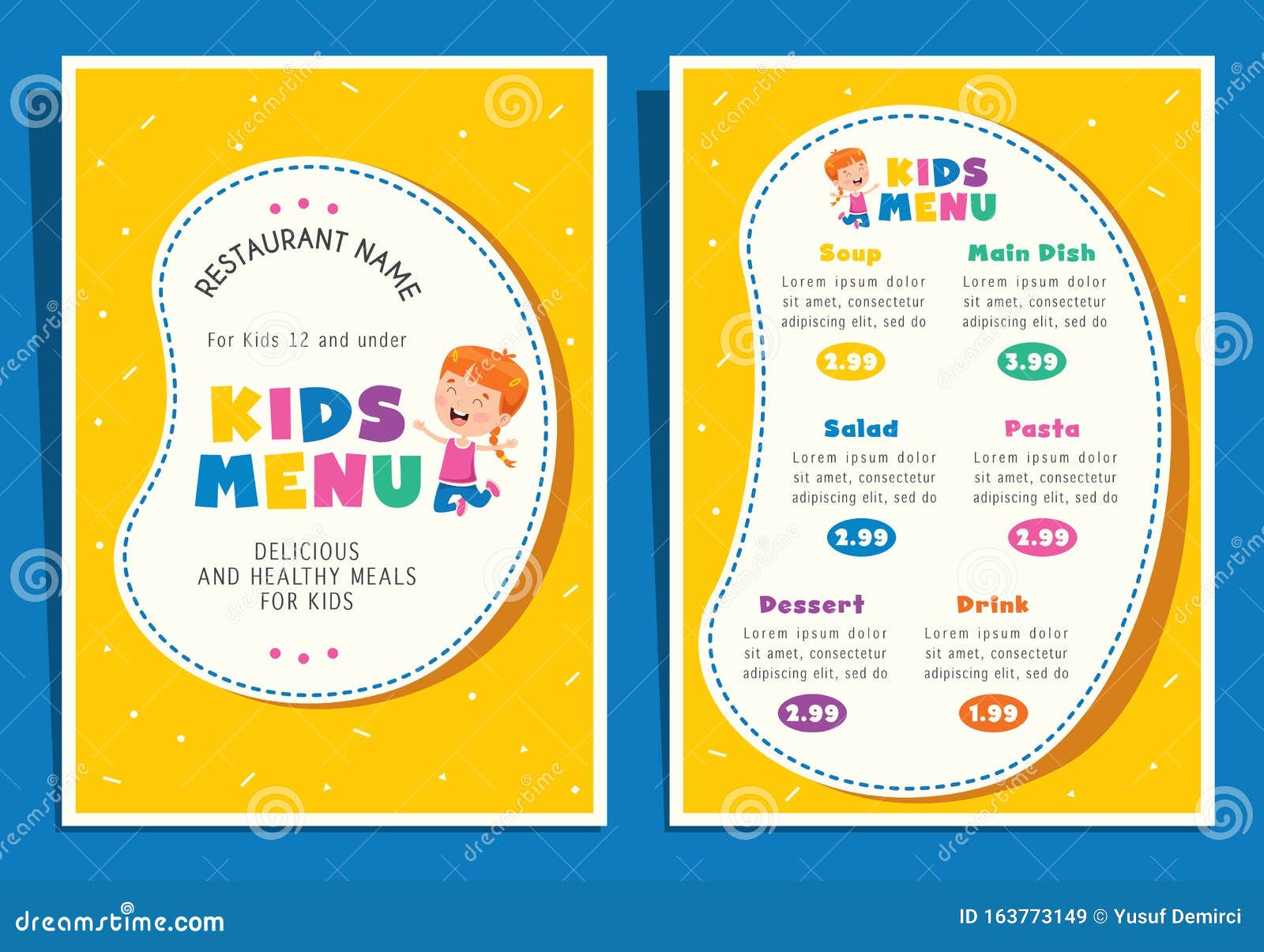 Kids Buffet Concept. School Canteen, Chefs Giving Food For Children ...