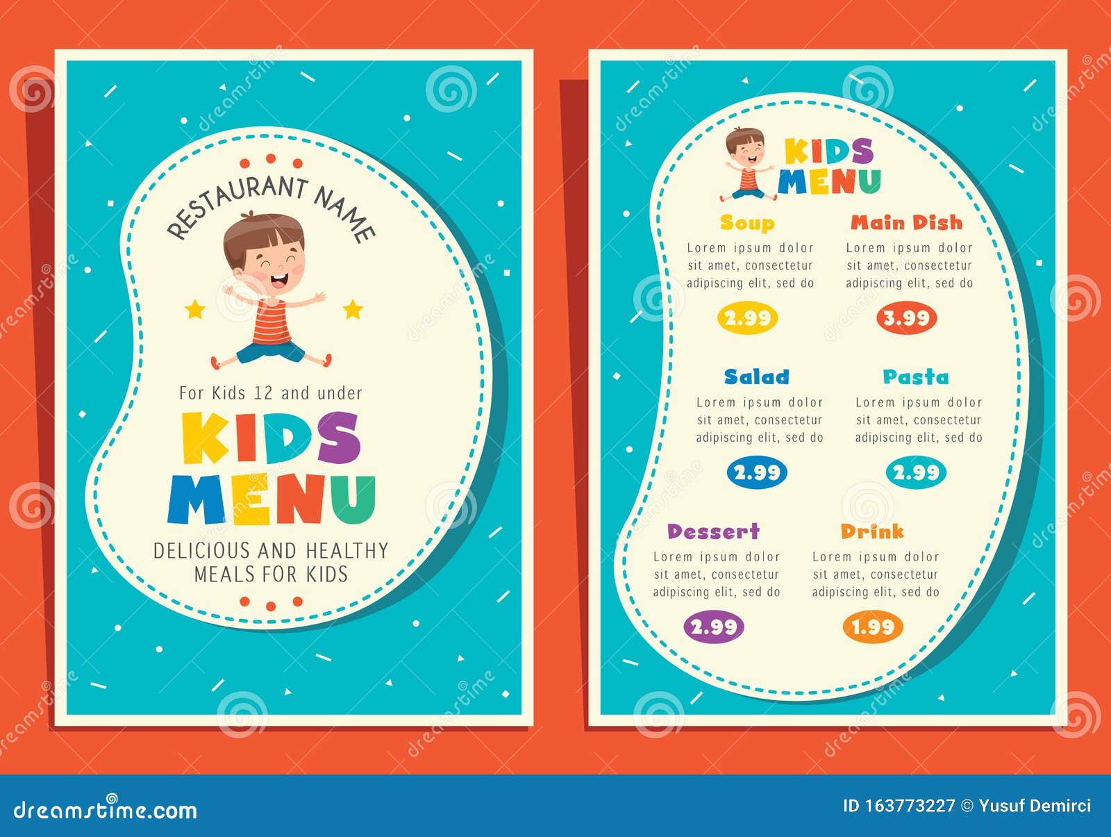 Kids Buffet Concept. School Canteen, Chefs Giving Food For Children ...