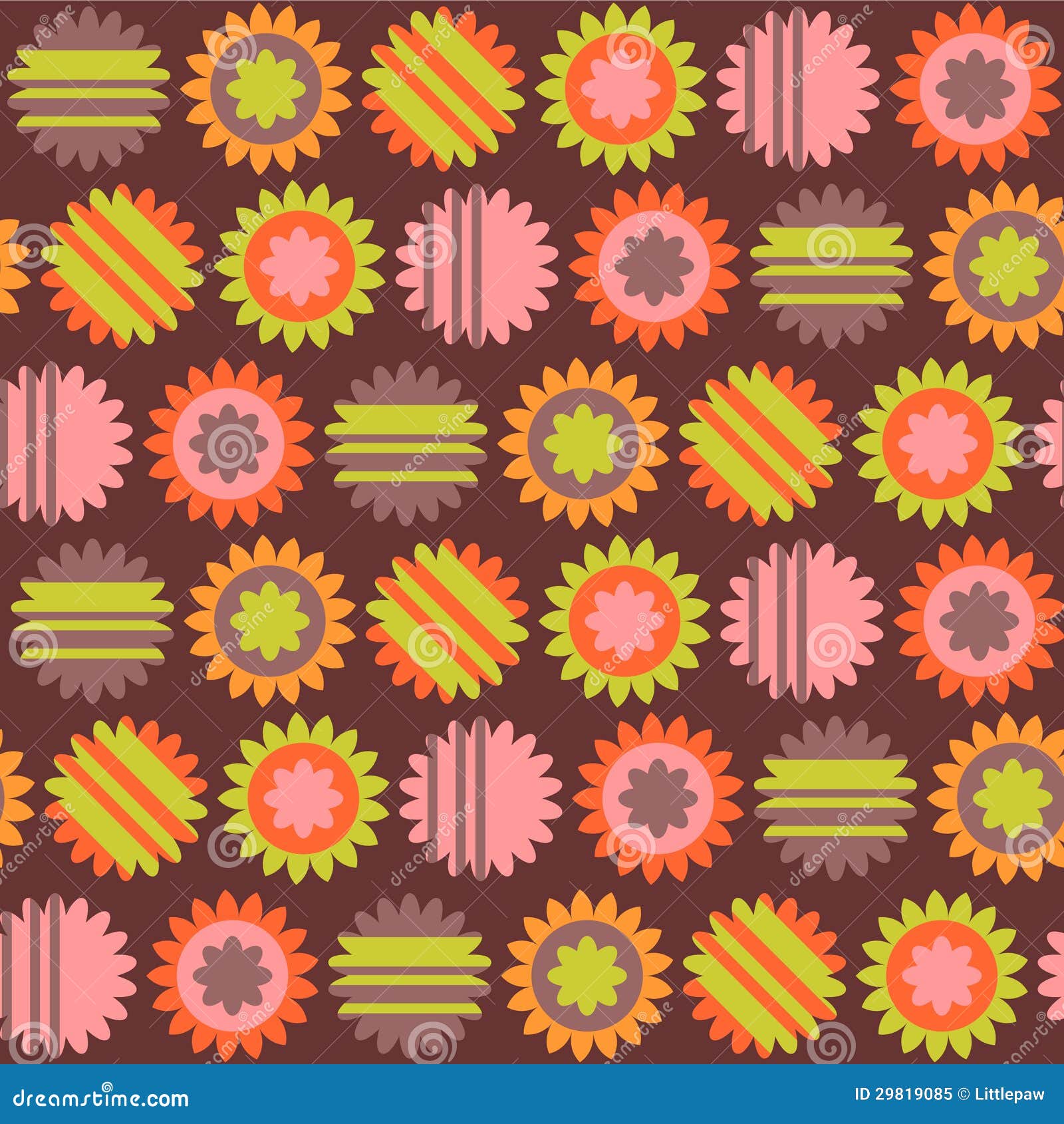 Cute Colorful Seamless Pattern Stock Vector - Illustration of texture ...