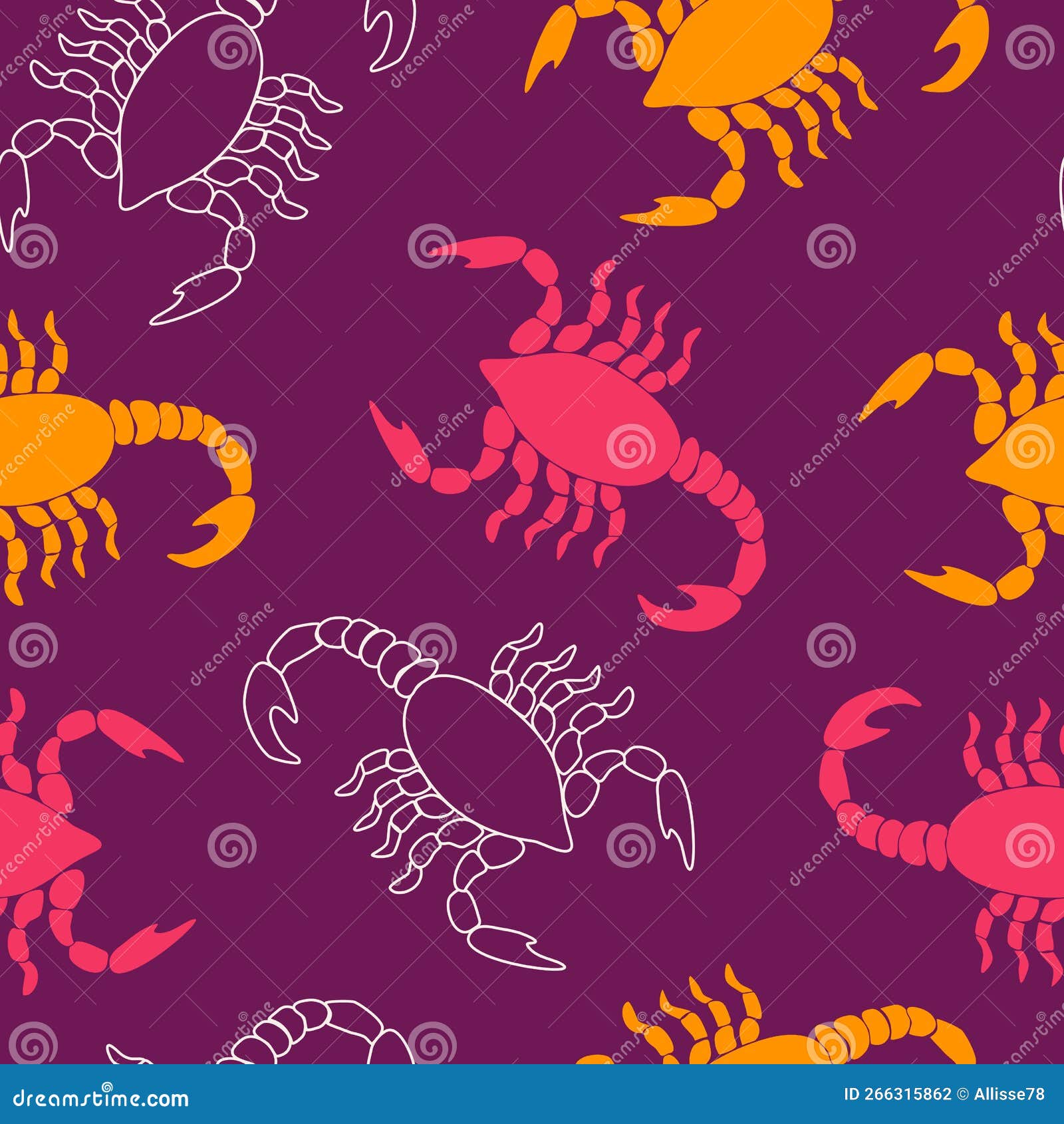 Cute Colorful Seamless Vector Pattern Background Illustration with ...