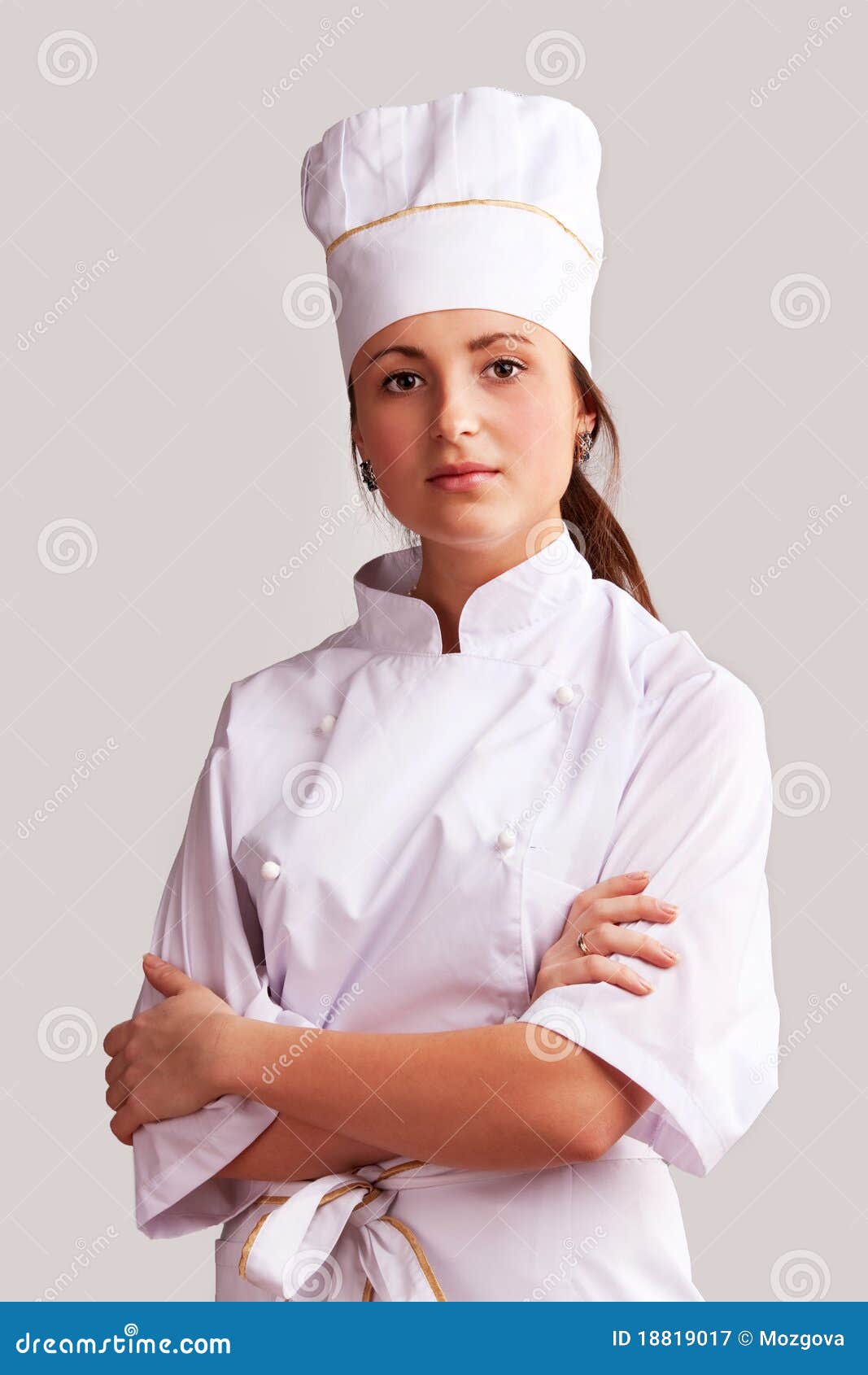 Cute cook girl stock image. Image of handled, female - 18819017
