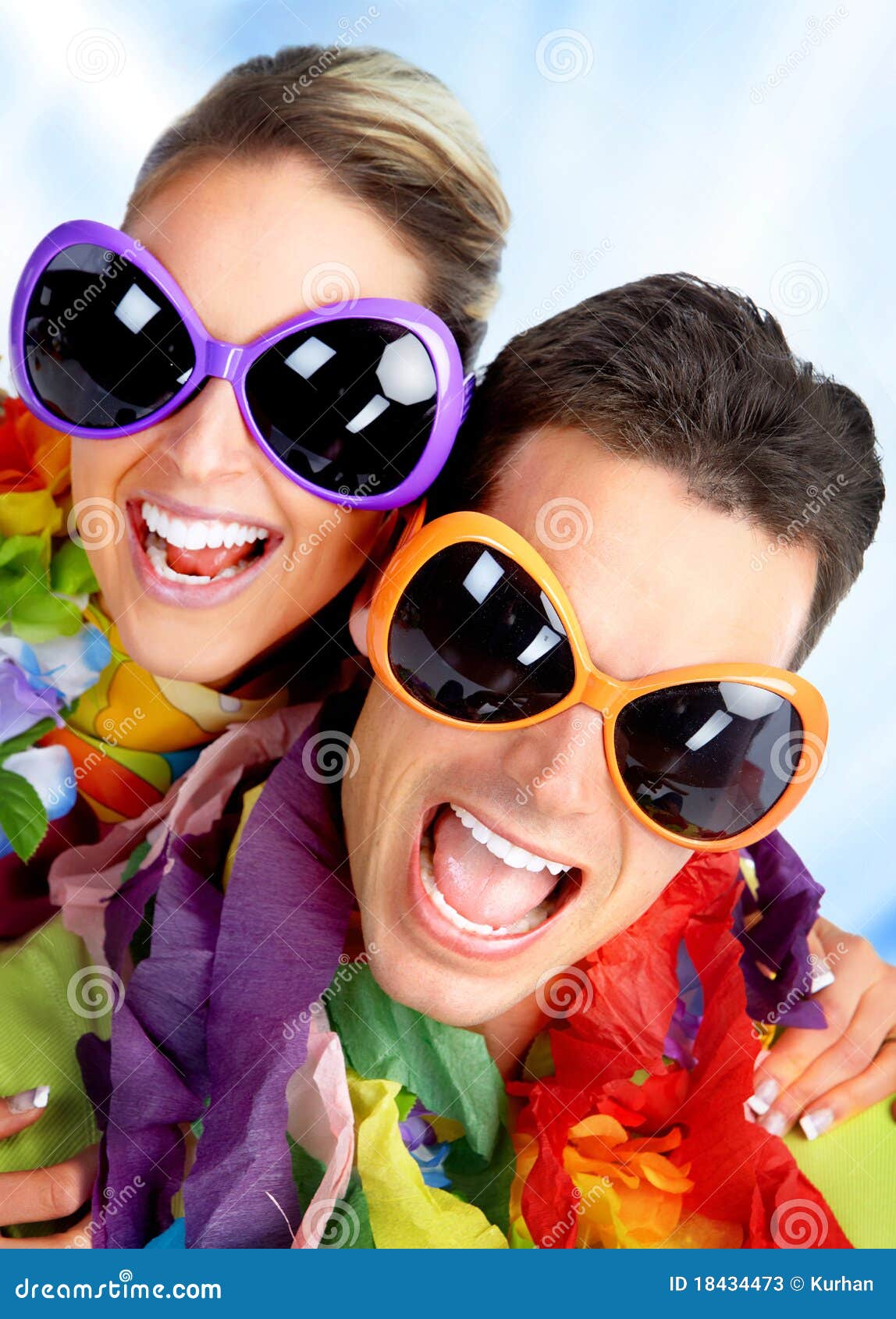 Cute couple stock image. Image of party, woman, girl - 18434473