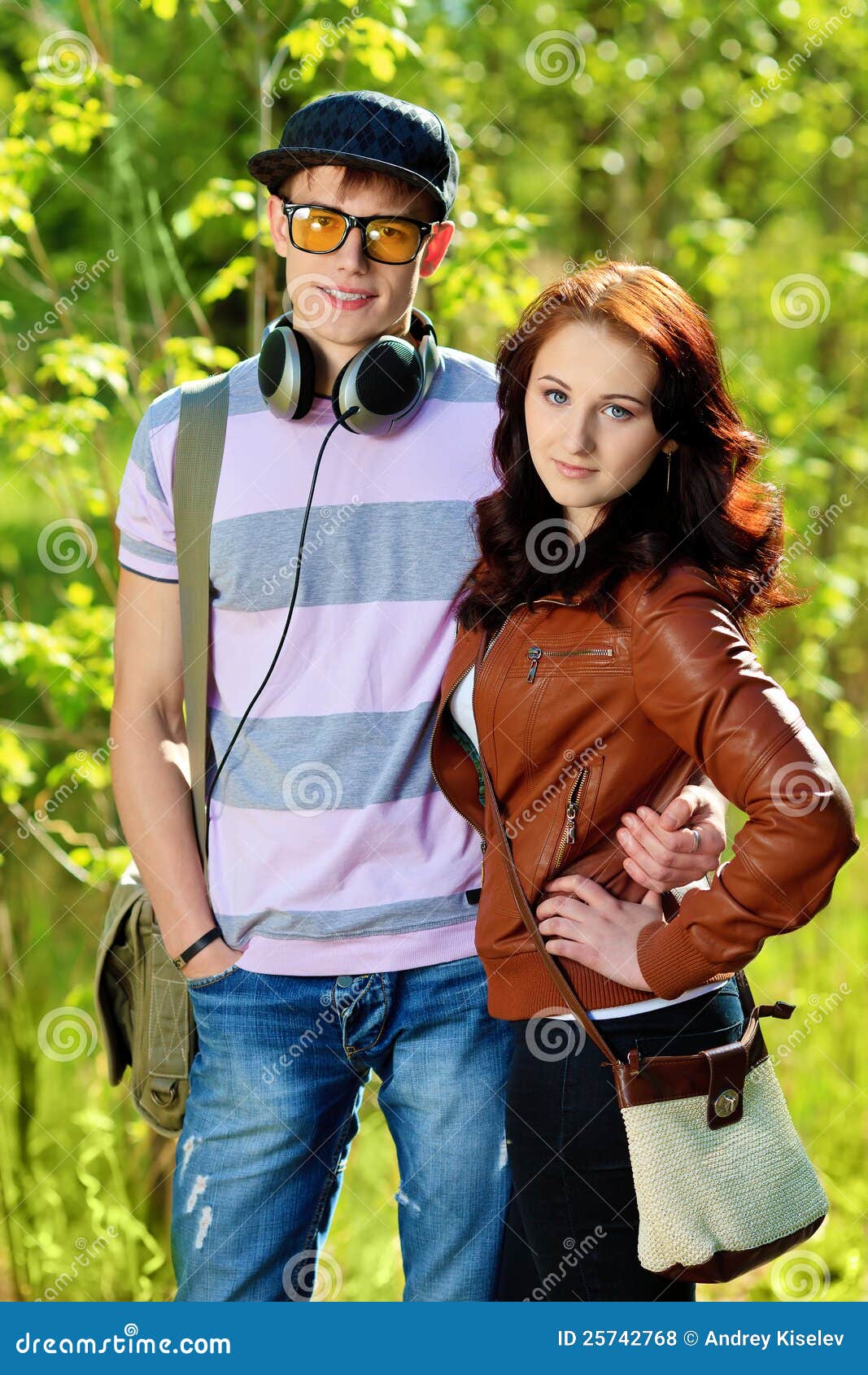 Cute couple stock photo. Image of natural, close, cute - 25742768