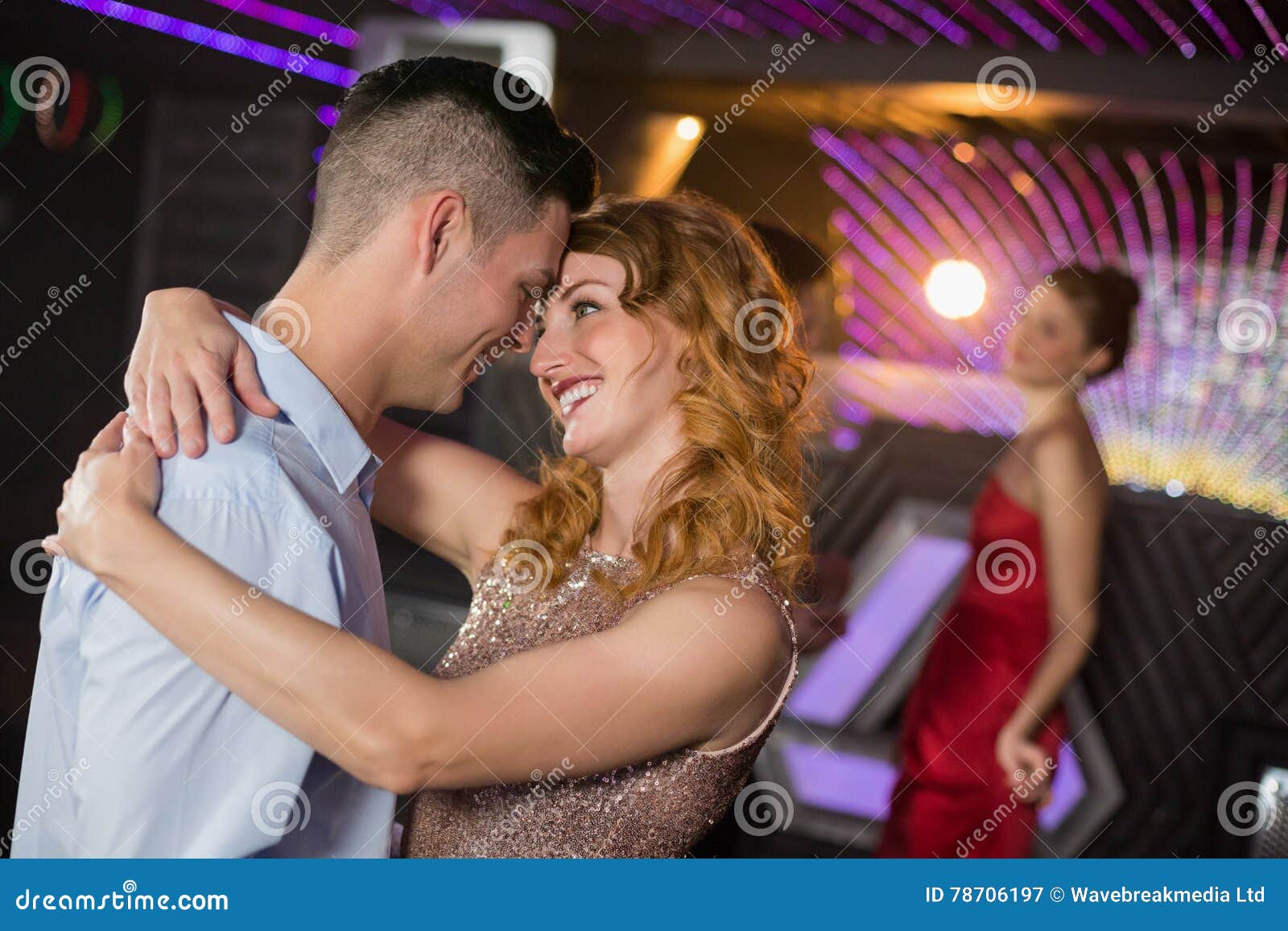 Cute Couple Dancing Together Dance Floor Photos - Free & Royalty-Free ...