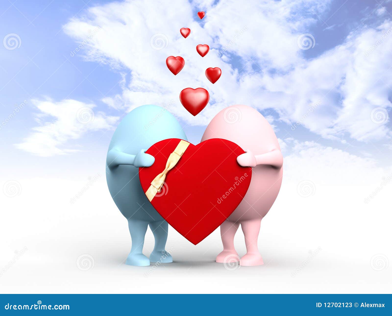 Egghead People Vector Illustration | CartoonDealer.com #1695868