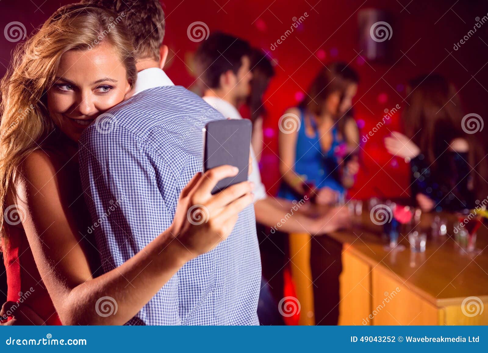 Cute Couple Slow Dancing Together Stock Photo - Image of young, five ...