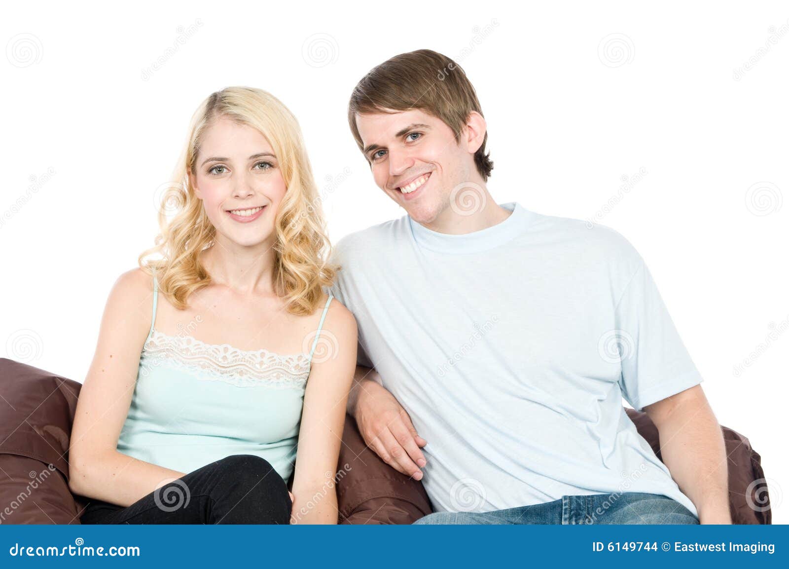 Cute Couple Together stock photo. Image of relationship - 6149744