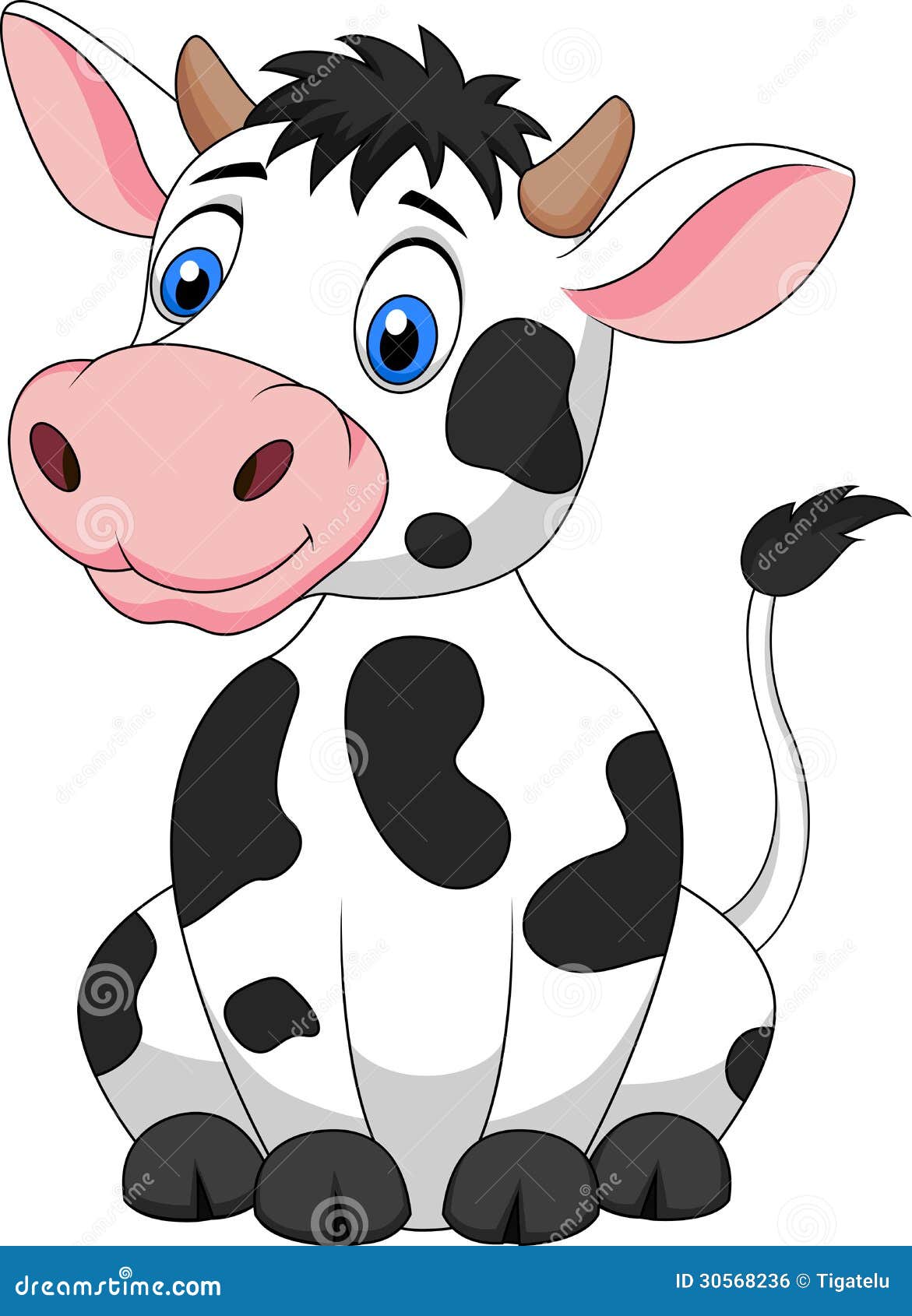 Cute Cow Clip Art