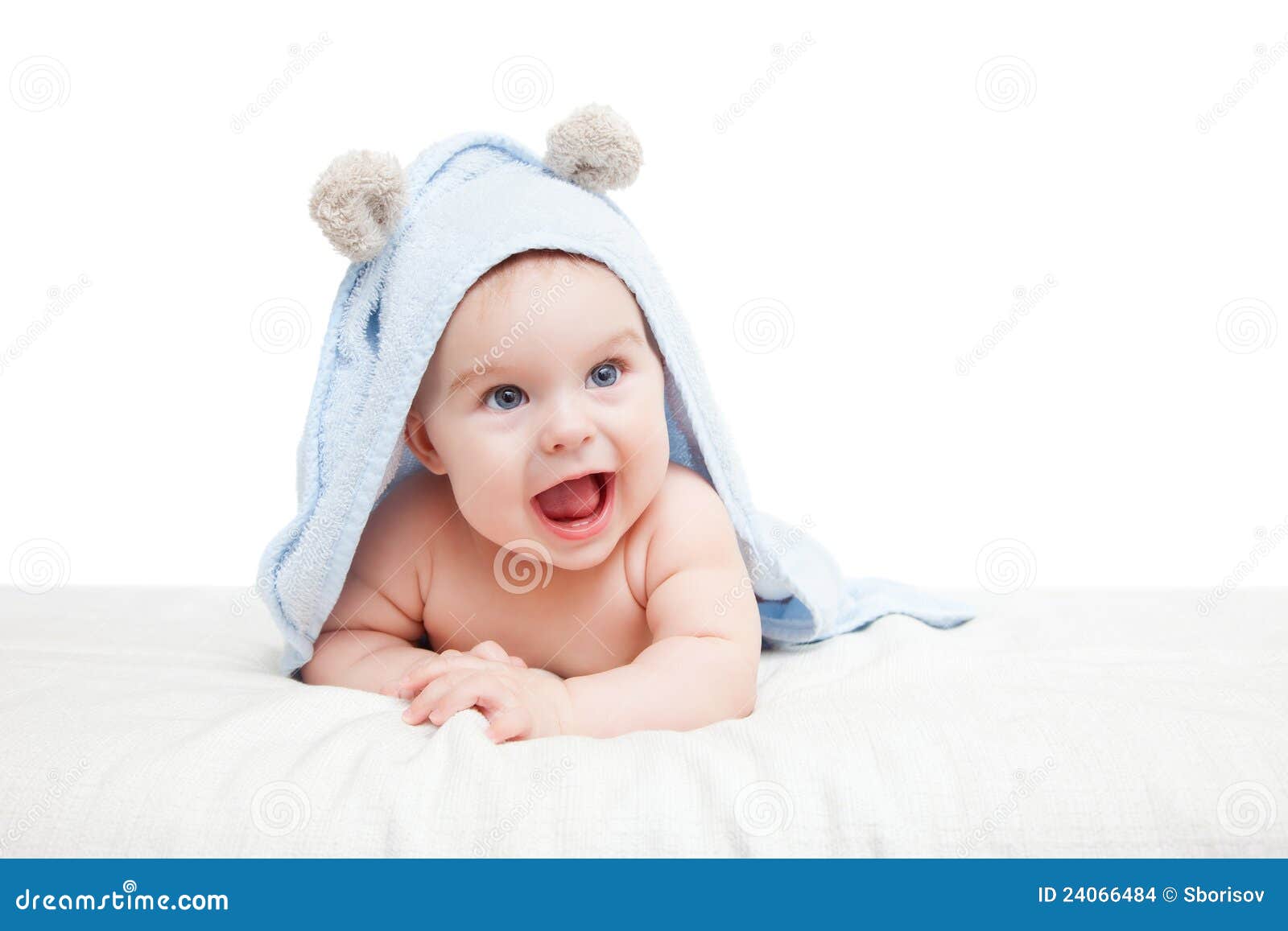 Cute crawling baby stock photo. Image of healthy, playful - 24066484